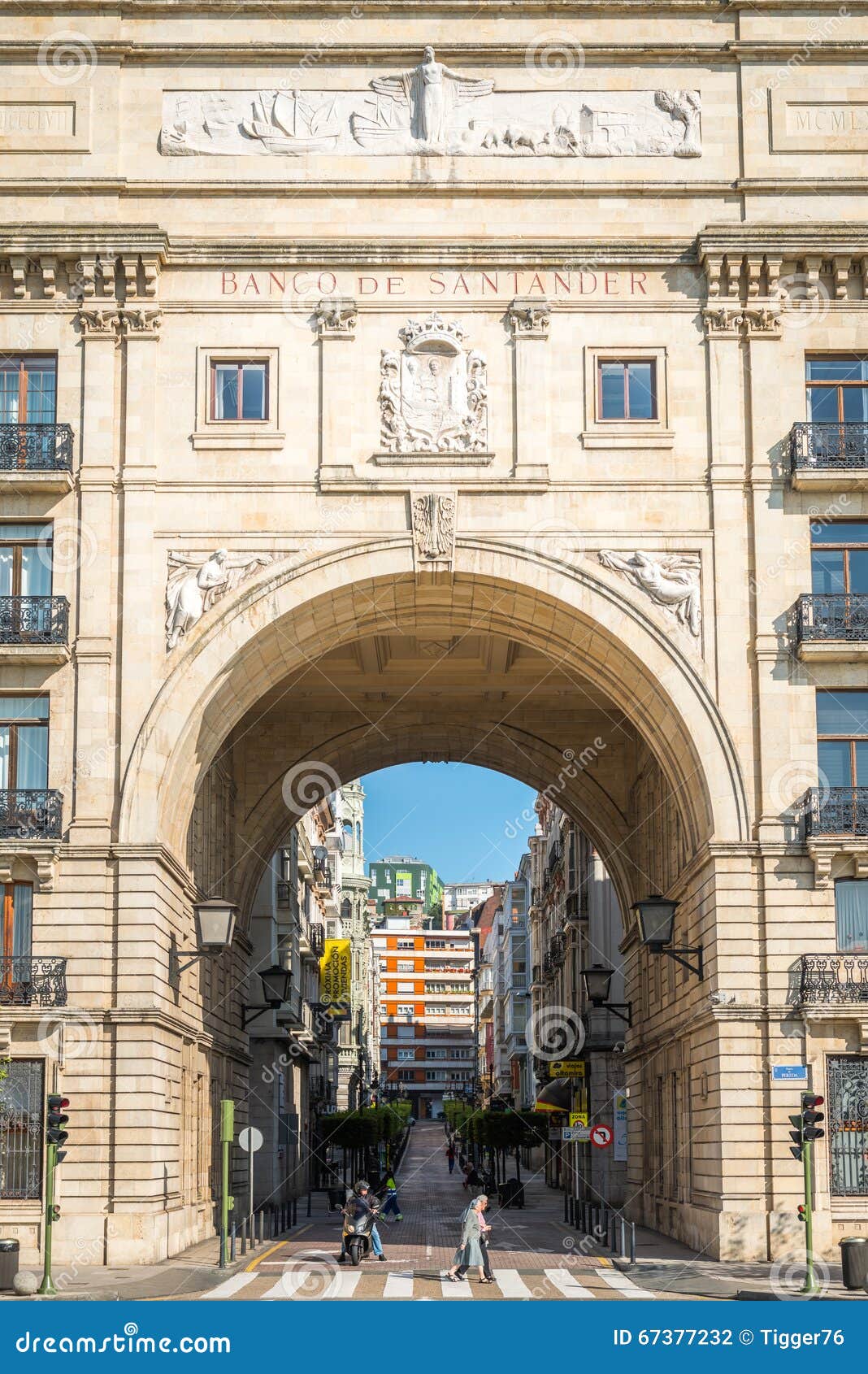 Santander, Spain editorial photography. Image of cityscape - 67377232