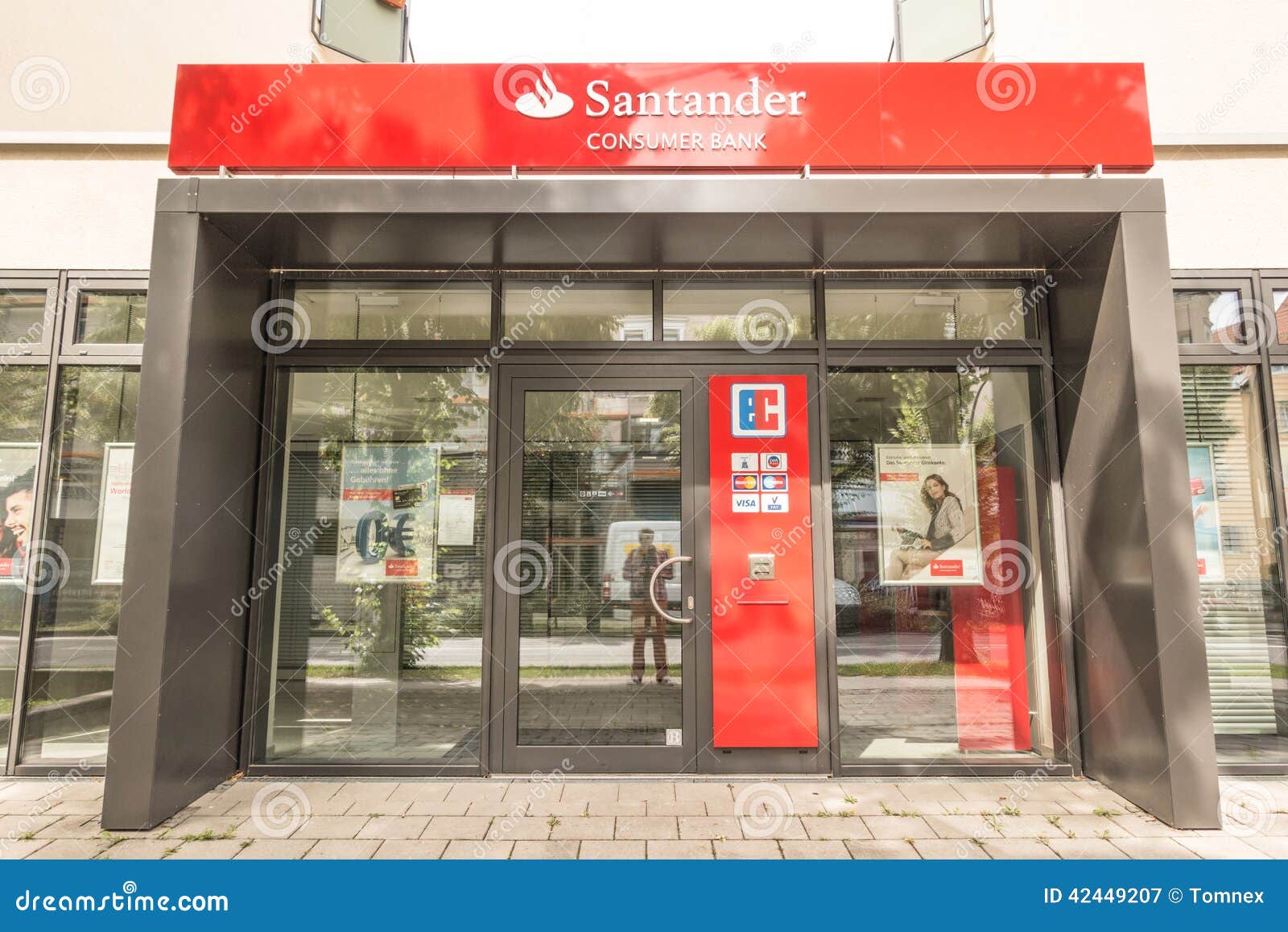 Santander editorial photography. Image of banks, german - 42449207