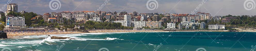 Santander Waterfront editorial image. Image of rough - 318263570