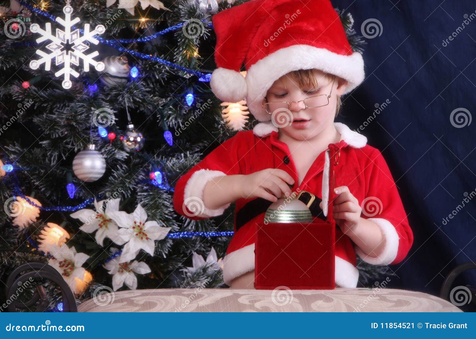Santas Helper stock image. Image of snowflake, ornaments - 11854521