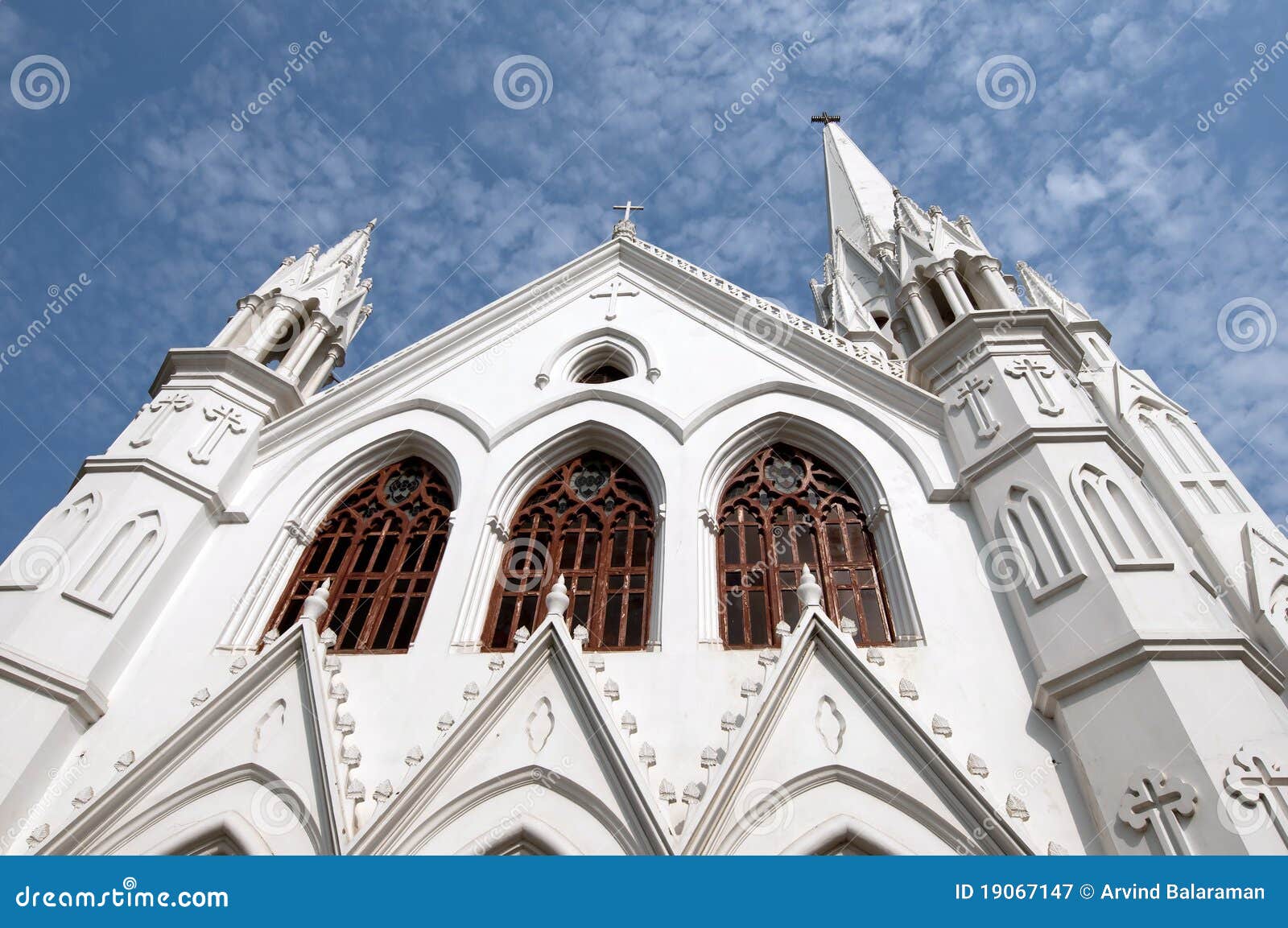 Santhome Church stock image. Image of ornate, famous - 19067147