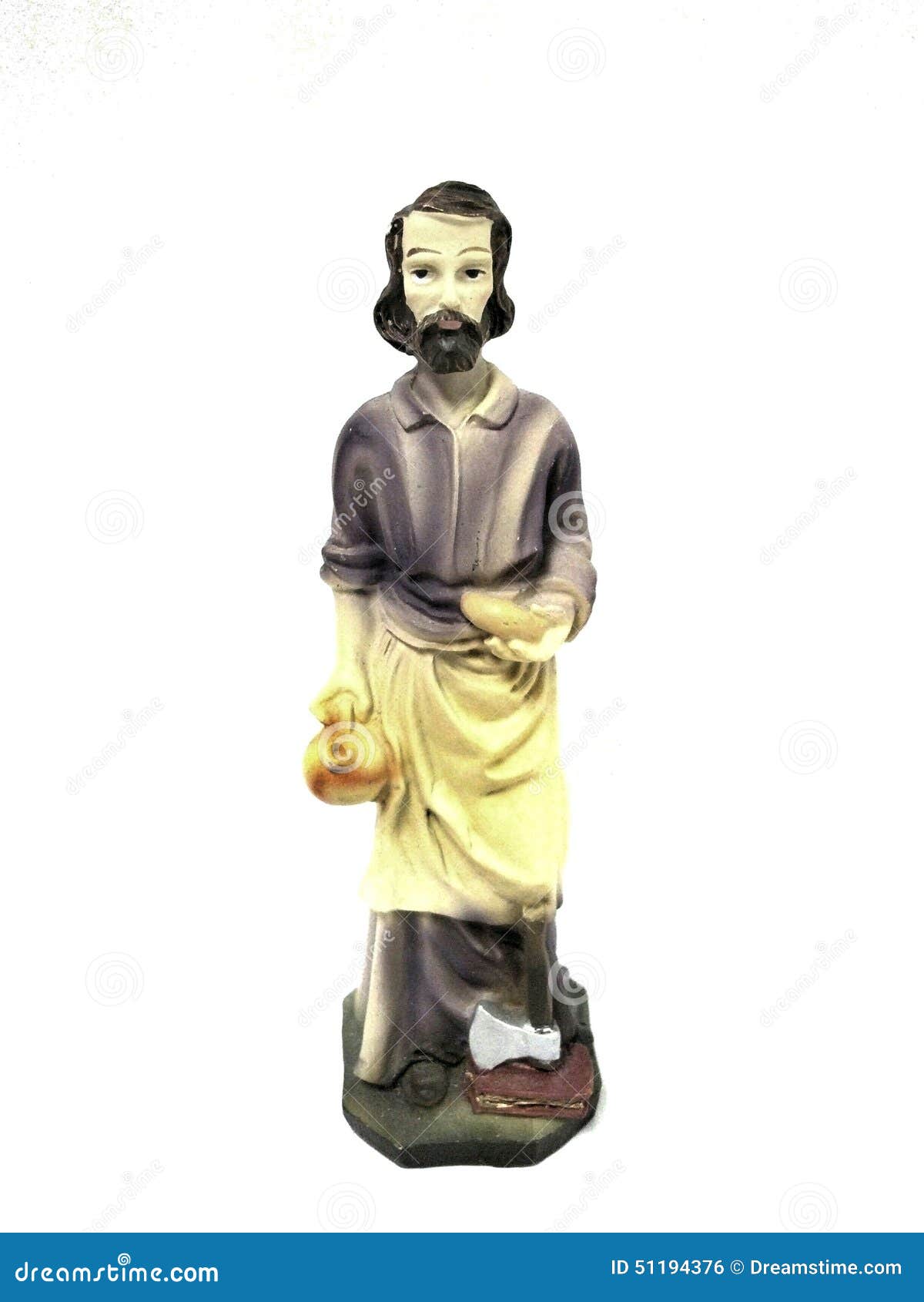 Santo Joseph Statue foto de archivo. Imagen de vino, estatua - 51194376