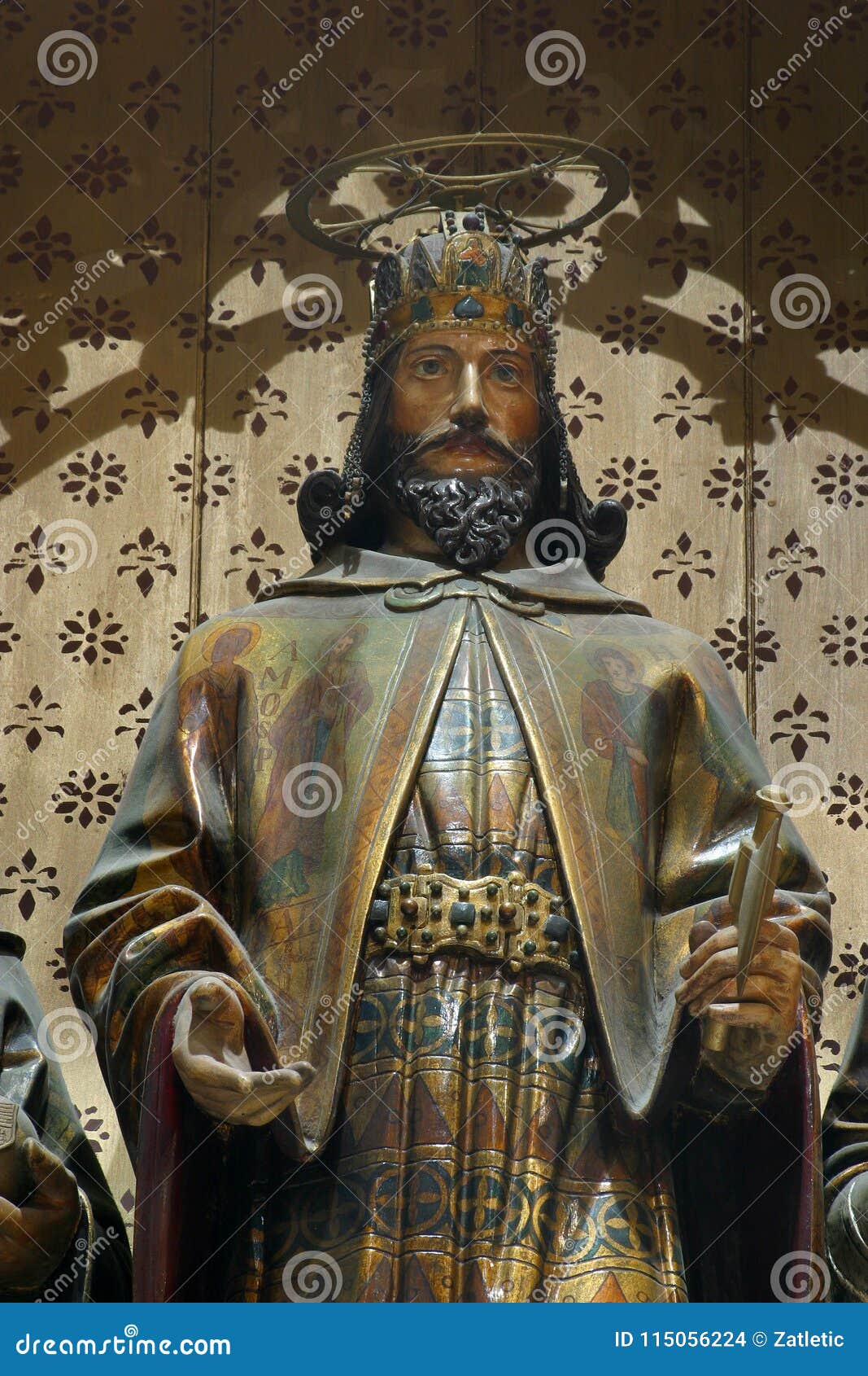 Santo Ladislao foto de archivo. Imagen de espiritualidad - 115056224