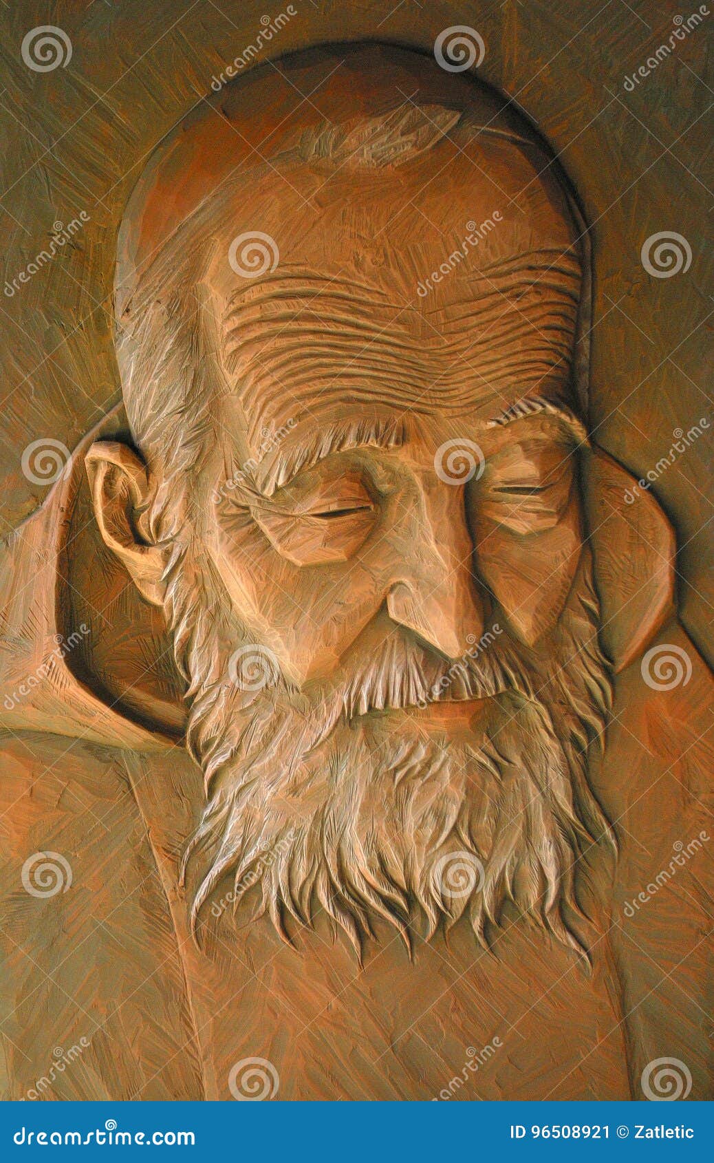 Santo Leopold Mandic imagen de archivo. Imagen de evangelio - 96508921