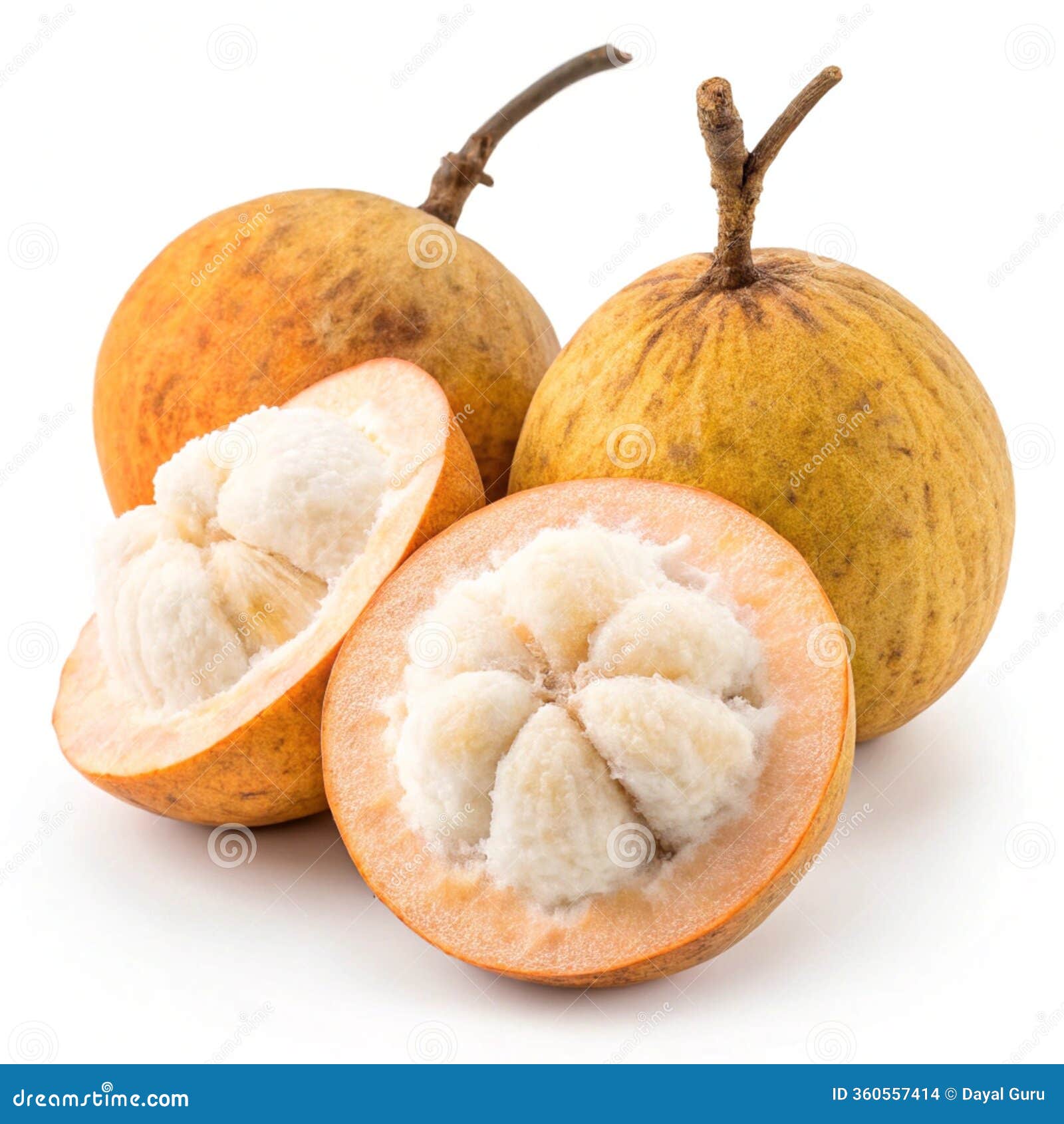 Santol Fruit Isolated On Transparent Background Royalty-Free Stock ...