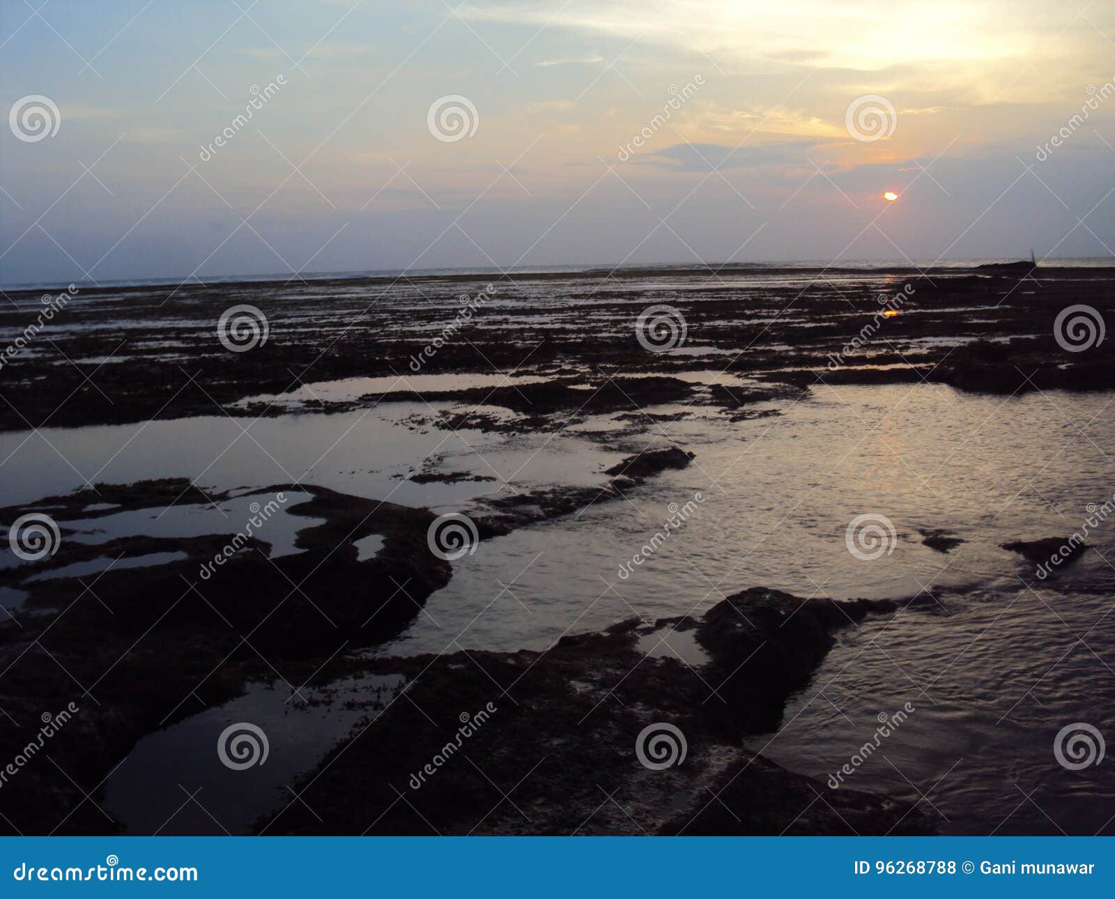 Santolo beach stock photo. Image of west, java, indonesia - 96268788