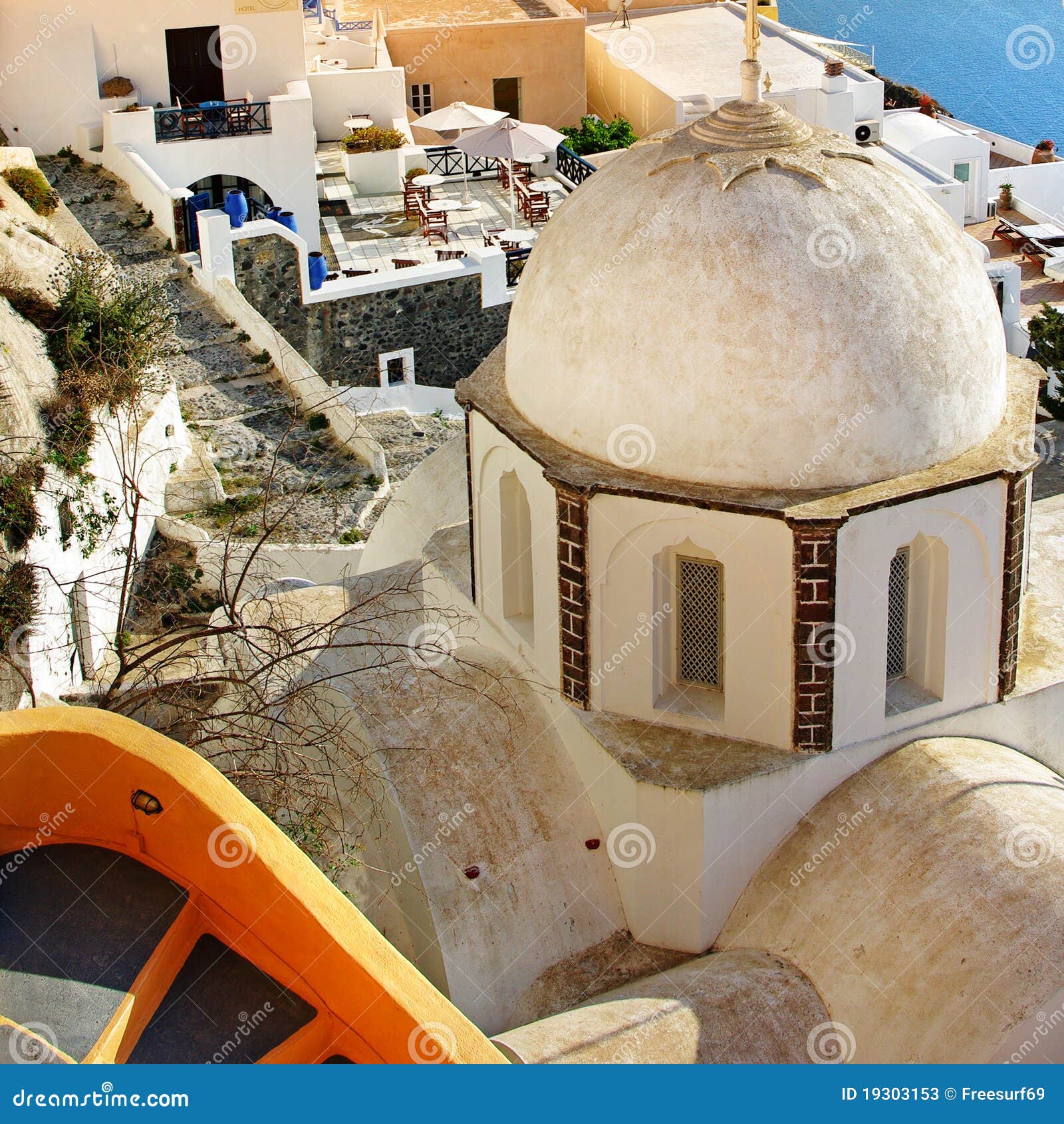 Santorini stock image. Image of santorini, architectural - 19303153