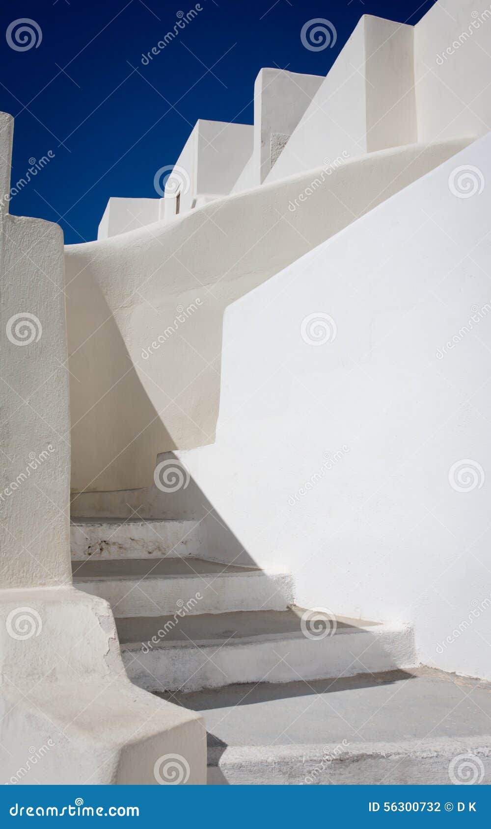 Santorini Steps, Greece stock photo. Image of clean, light - 56300732