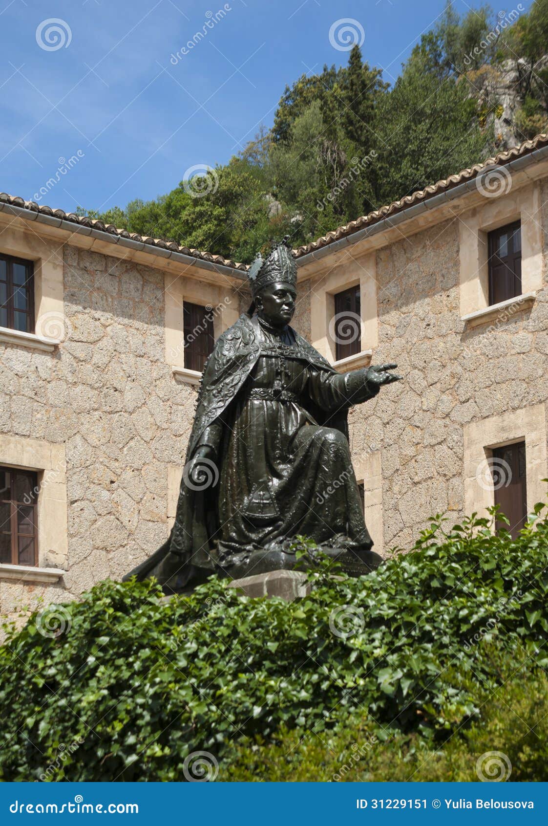 Santuari de Lluc image stock. Image du maison, religion - 31229151