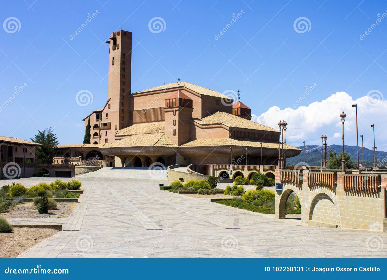 Santuario De Torreciudad, Spanien Redaktionelles Foto - Bild von stadt ...