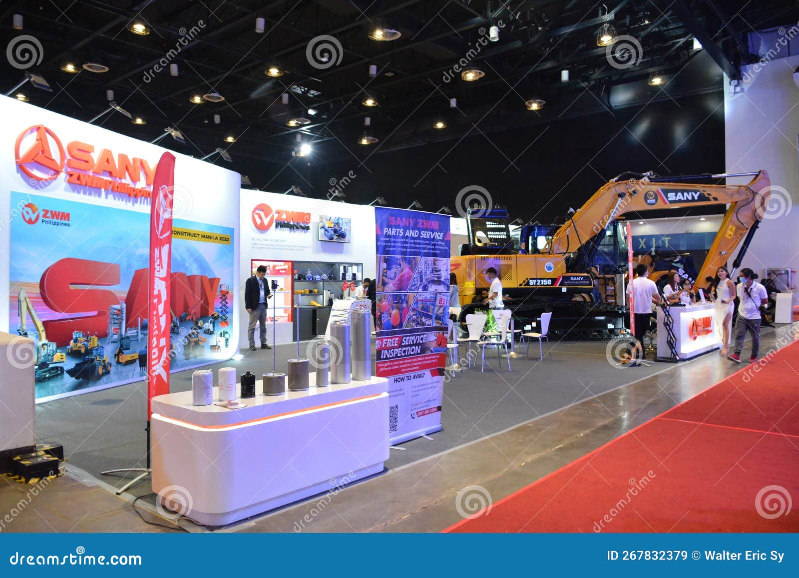 Sany Booth At Transport And Logistics Show In Pasay, Philippines ...