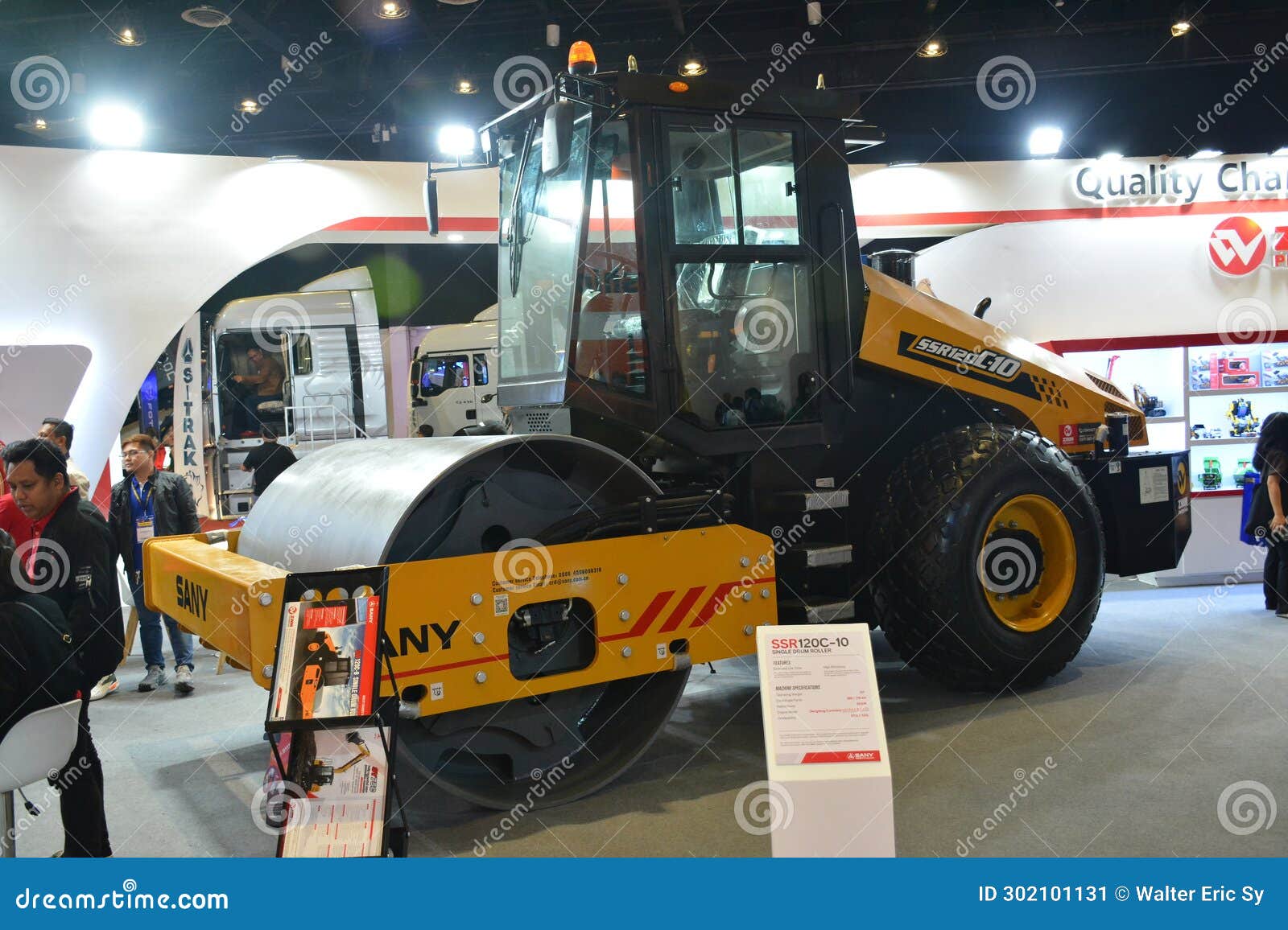 Sany Ssr120c-10 Single Drum Roller at Philconstruct in Pasay ...