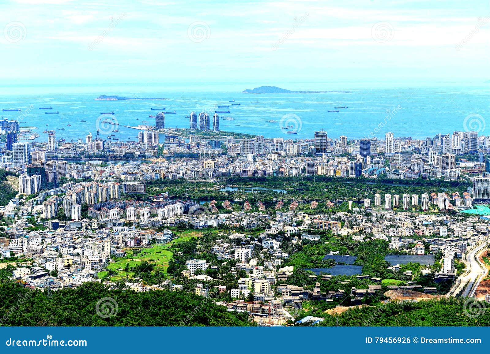 Sanya Phoenix Ridge stock photo. Image of summer, scenics - 79456926