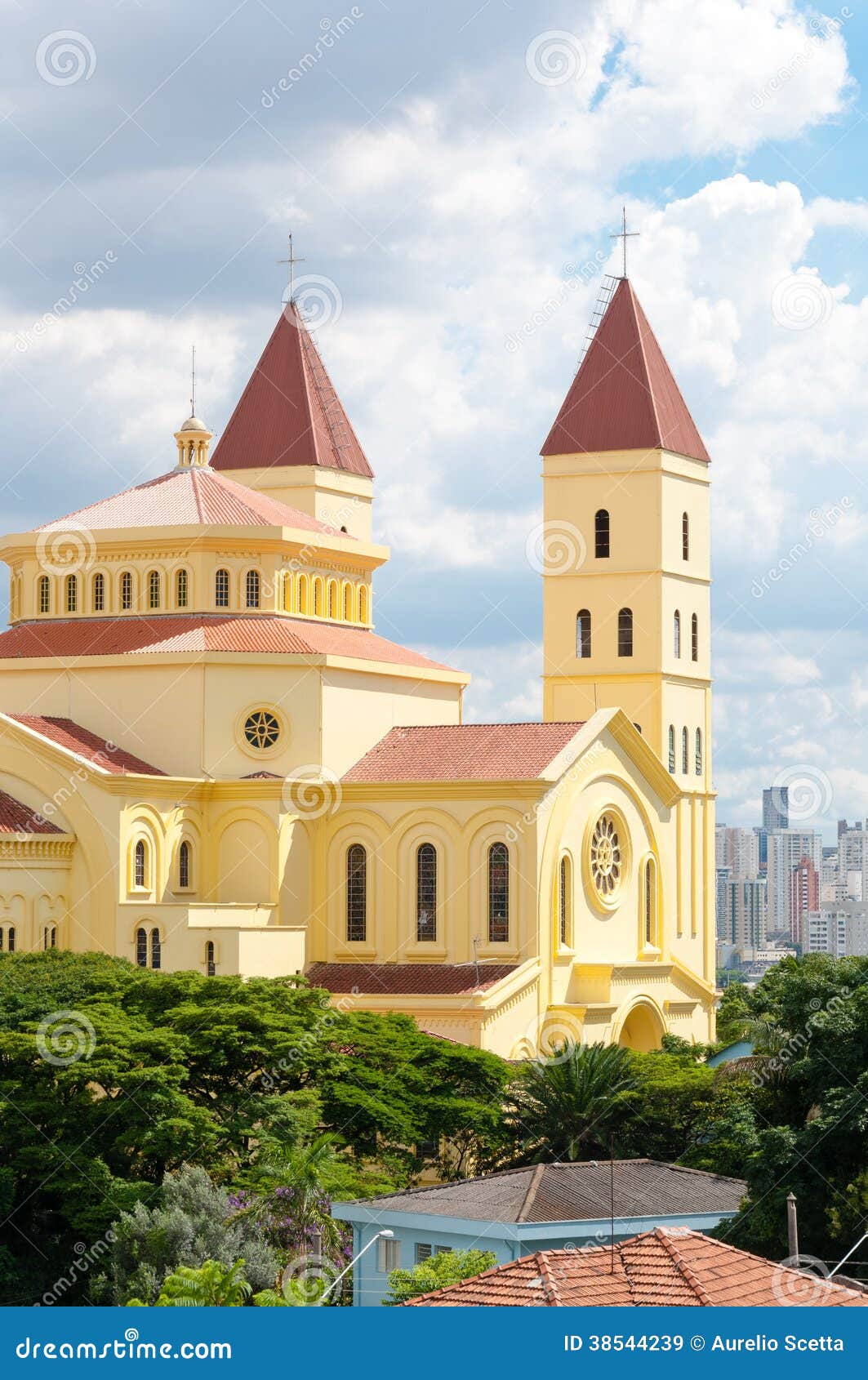 Sao Paulo, Penha imagen de archivo. Imagen de iglesia - 38544239