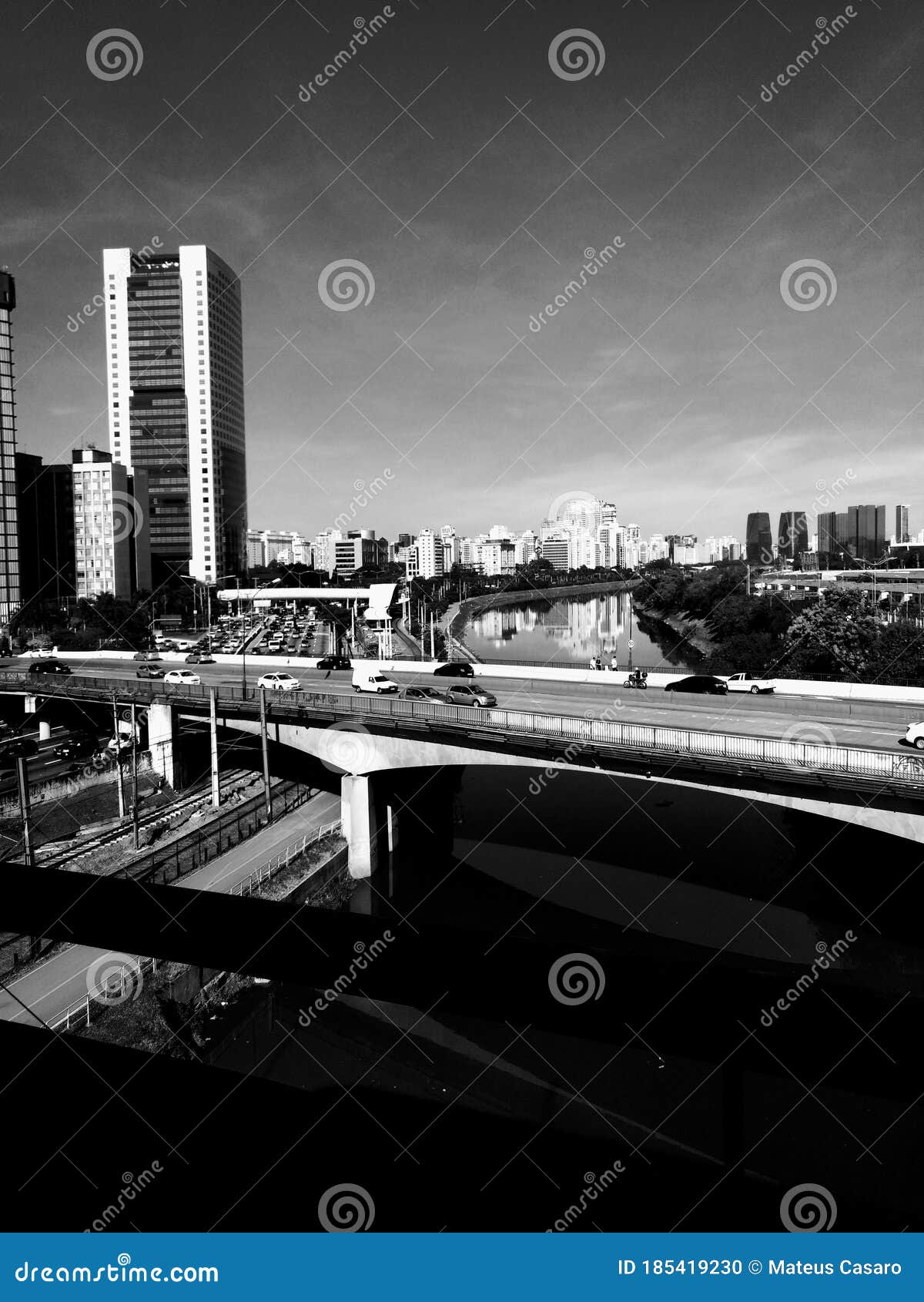 The City of SÃ£o Paulo: Pinheiros River Stock Photo - Image of america ...