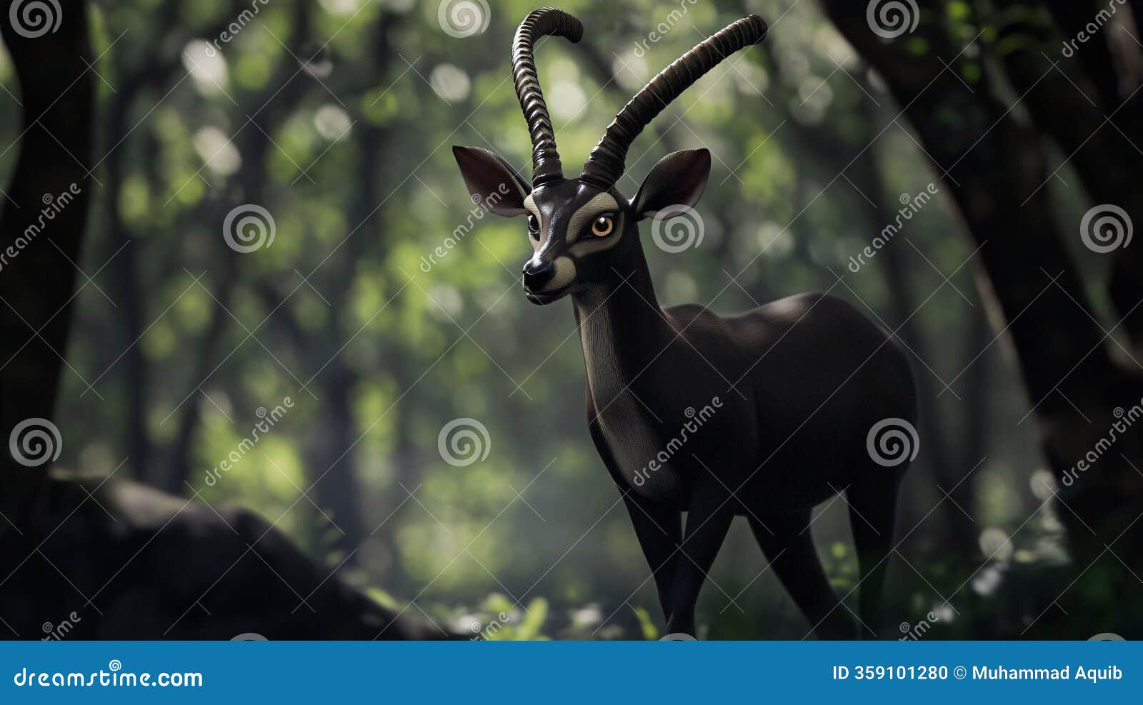 Saola AI Generated Stock Image | CartoonDealer.com #359101255