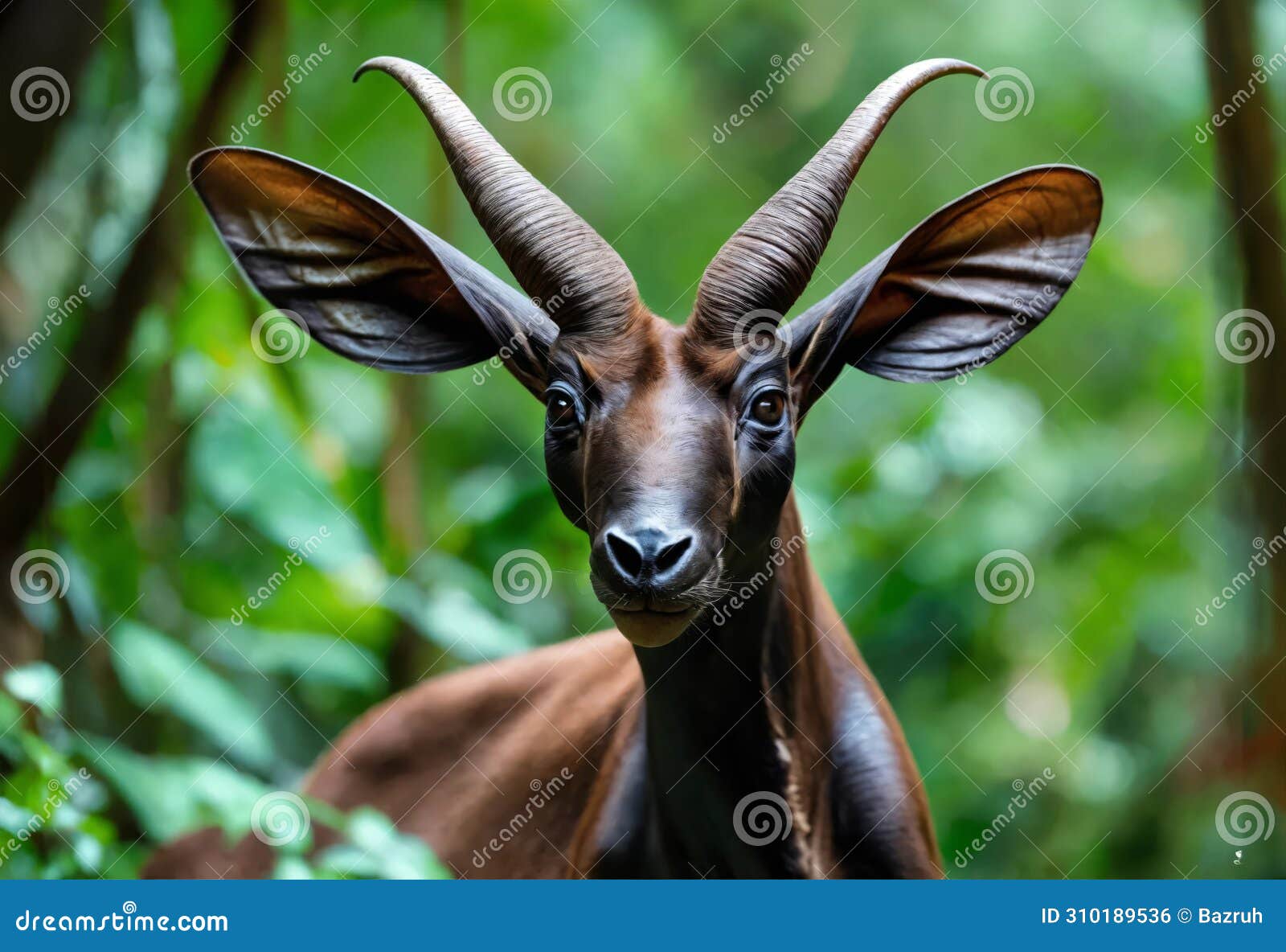 Saola In The Forest Royalty-Free Stock Photo | CartoonDealer.com #278263803