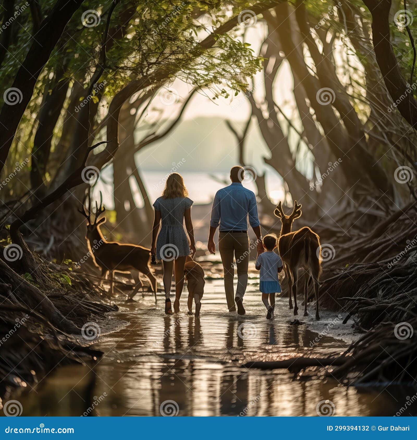 Estimating the Saola Population Stock Photo - Image of leaf, woodland ...