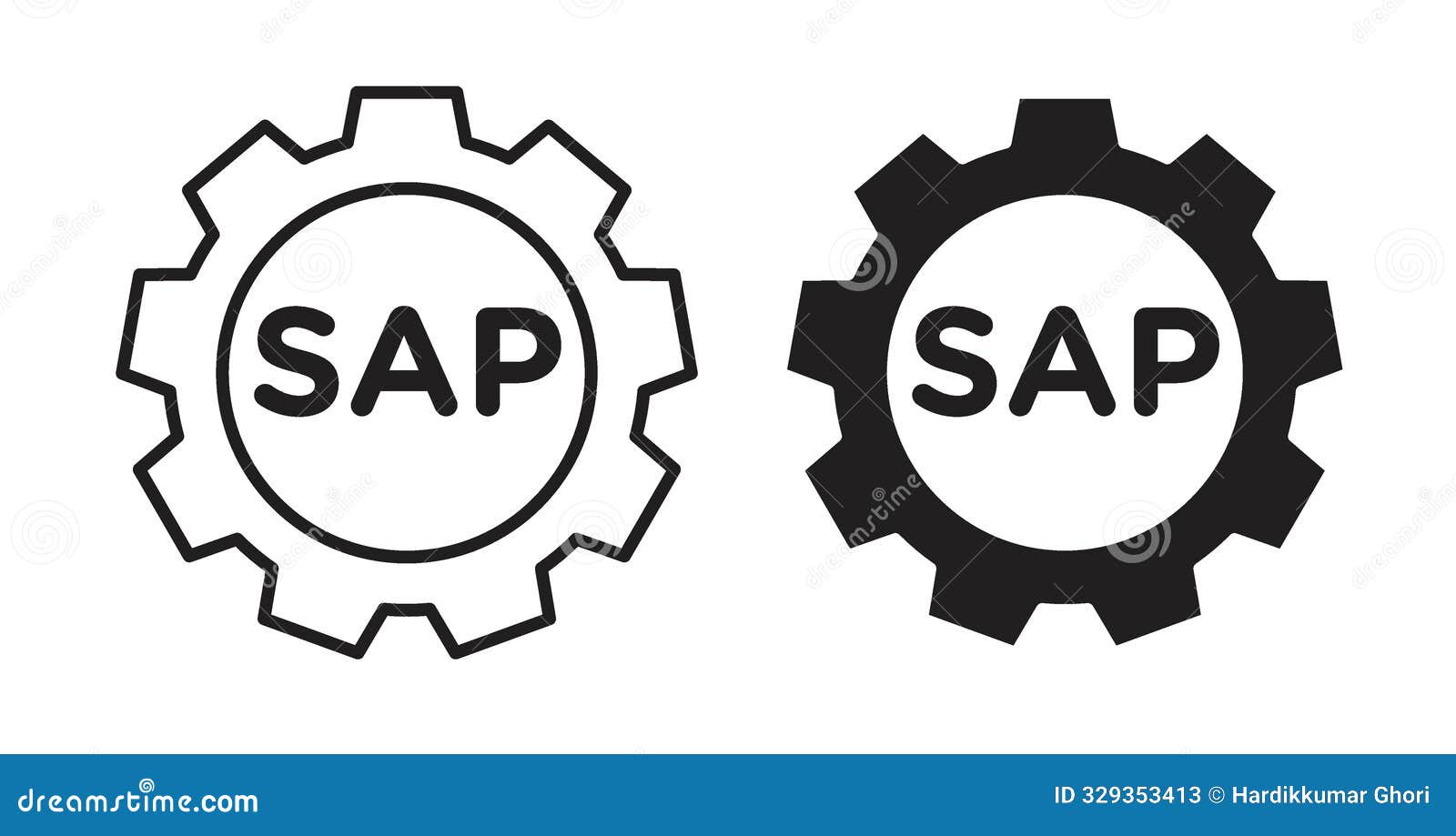 Sap thin line icon set stock vector. Illustration of service - 329353413