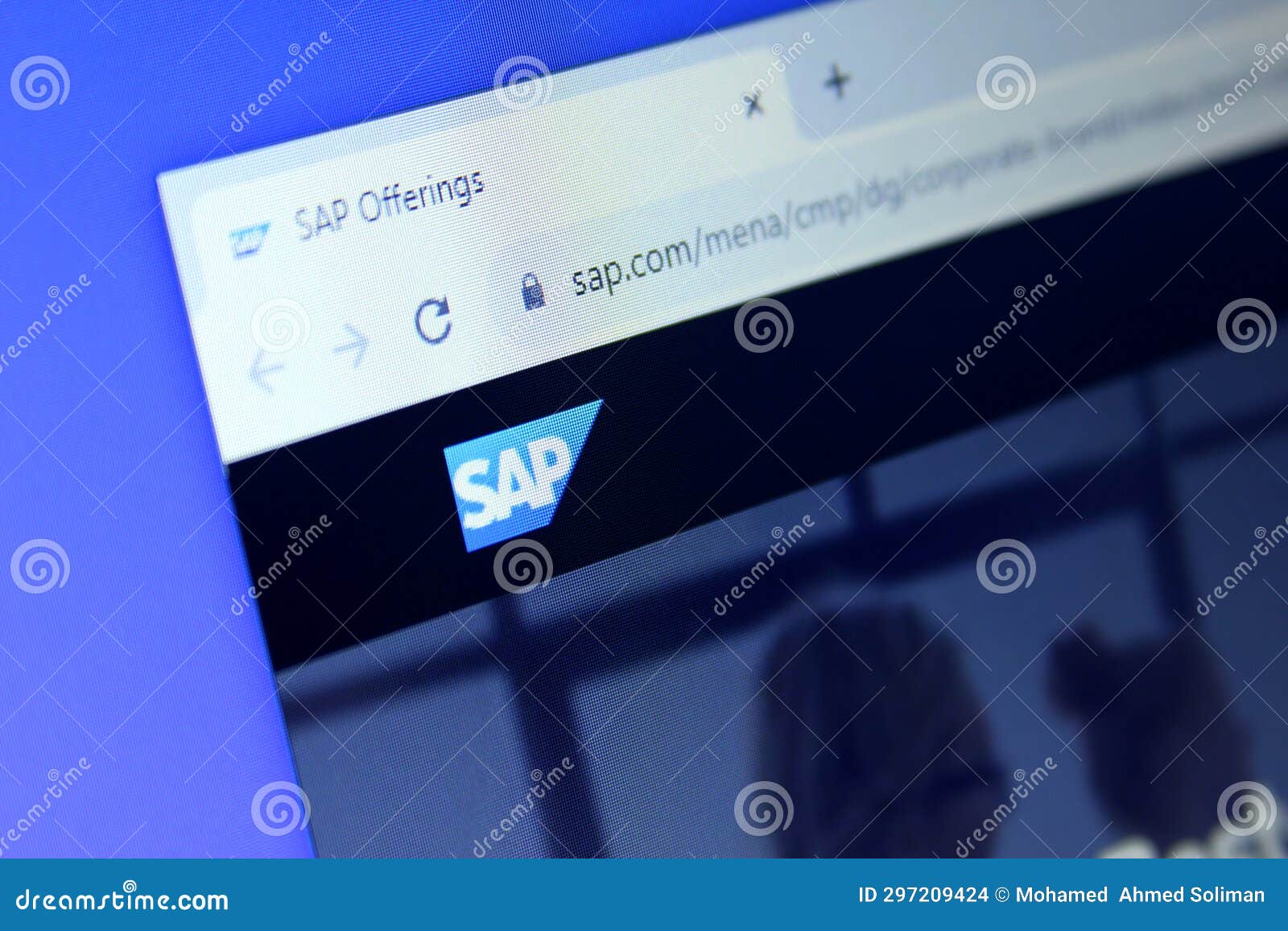Sap logo editorial stock image. Image of mobile, management - 297209424