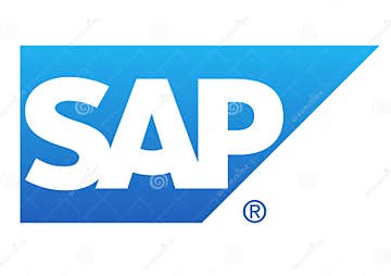 SAP Logo editorial photography. Illustration of internet - 136797477