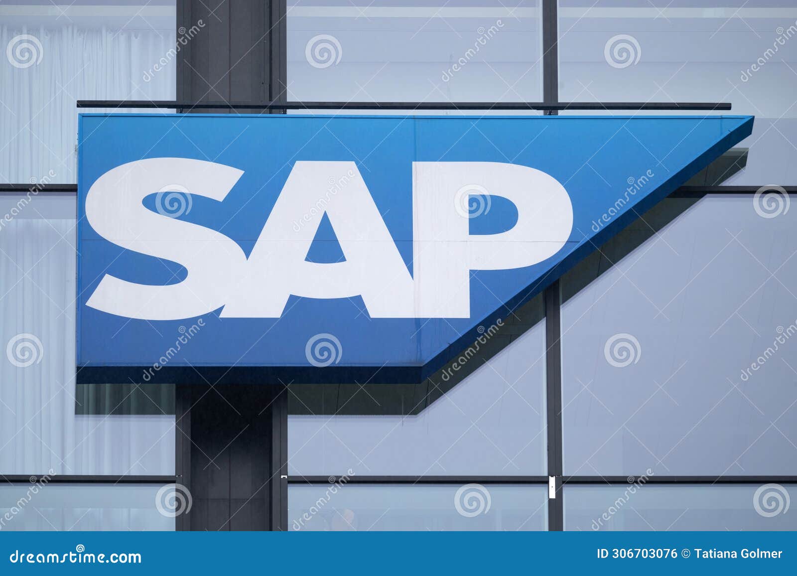 SAP SE Enterprise Software Development Company Building, German ...