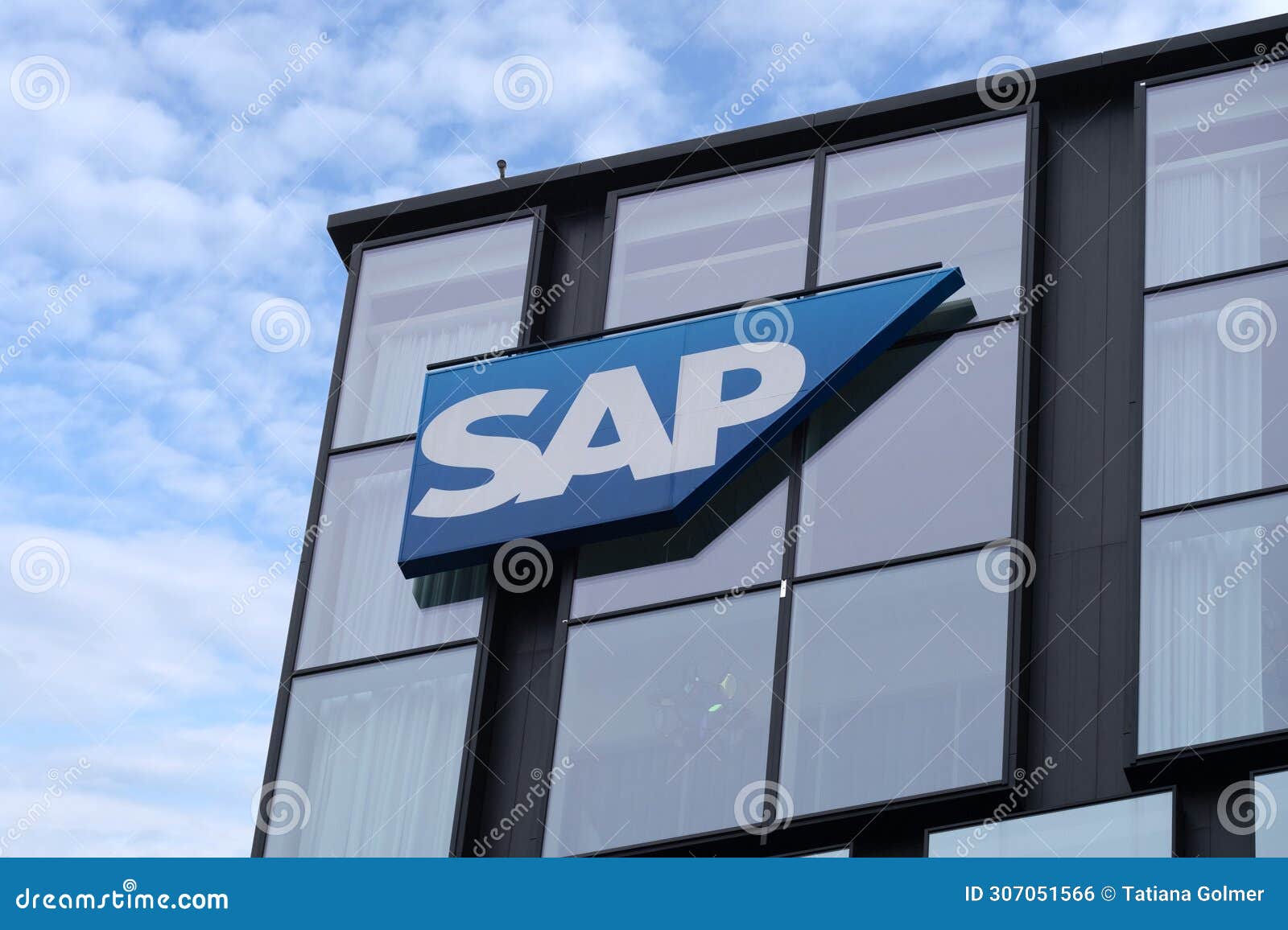 SAP SE Enterprise Software Development Company Building, German ...