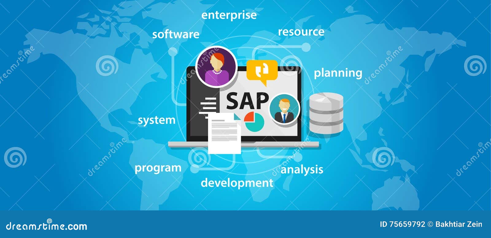 SAP-Systemsoftware-Unternehmensressource, Die Globalen International ...