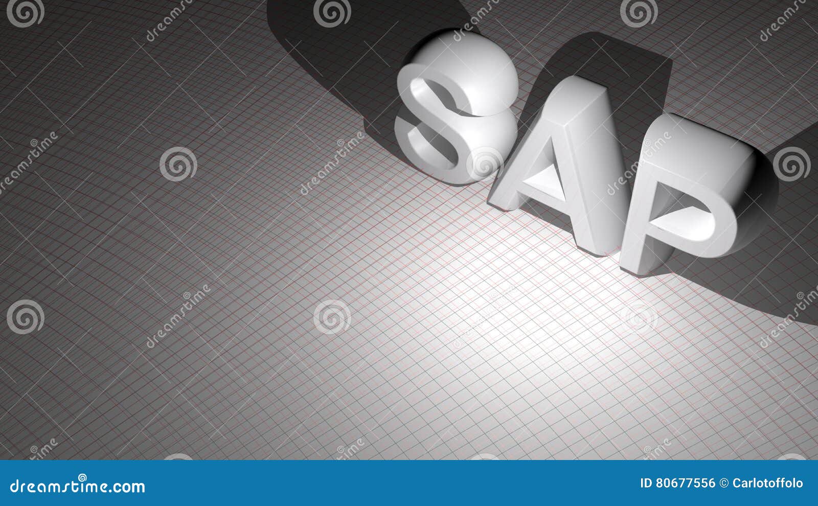 SAP white stock illustration. Illustration of letters - 80677556