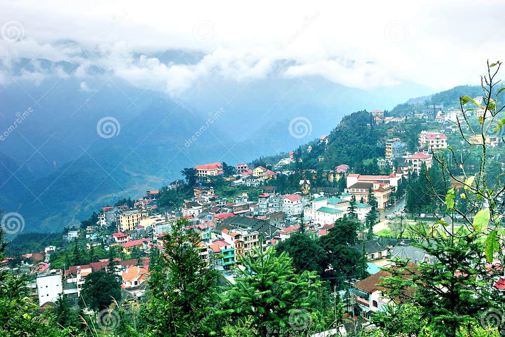Sapa stock image. Image of travel, explore, cloud, landscape - 3893333