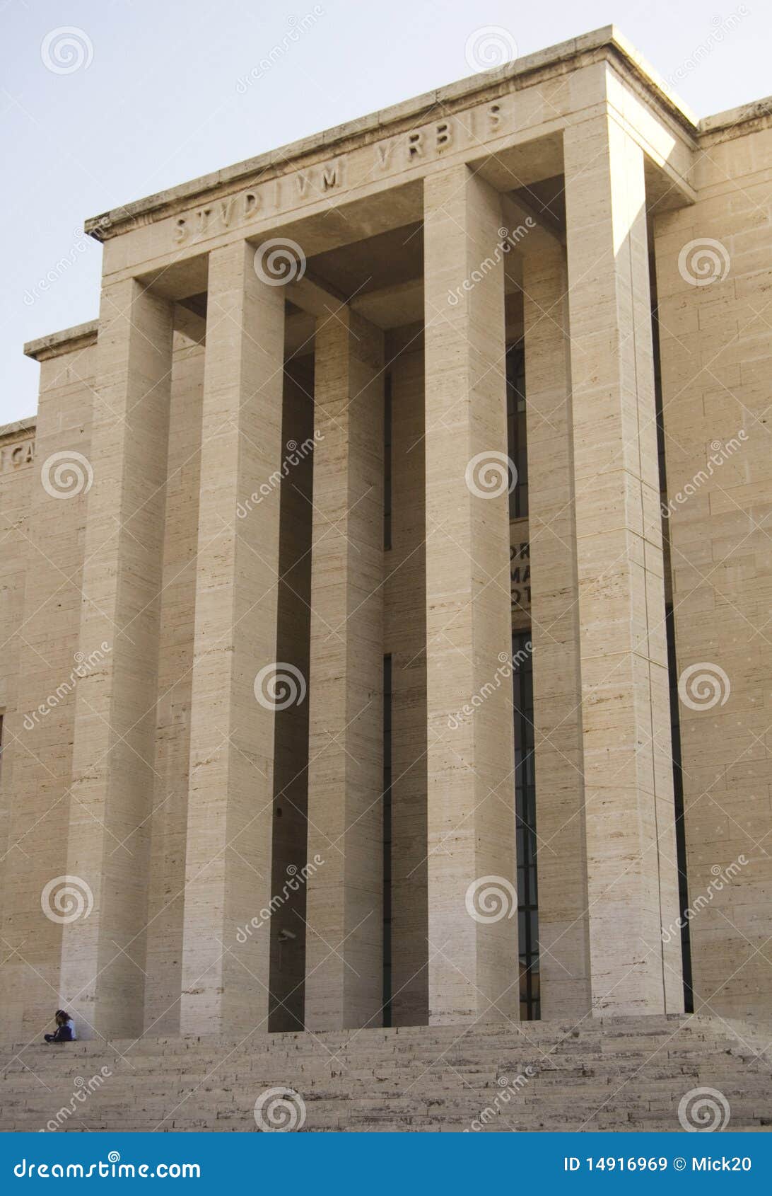 Sapienza University Rome Building Facade Stock Image - Image of ...