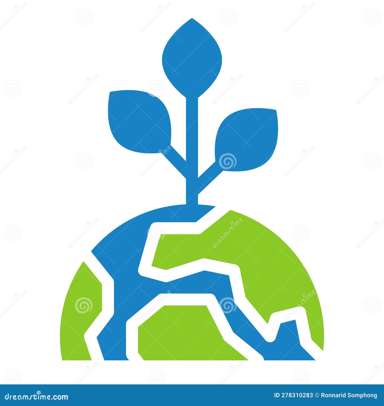 Sapling Icon Vector Sign Symbol Graphic Illustration Stock Vector ...