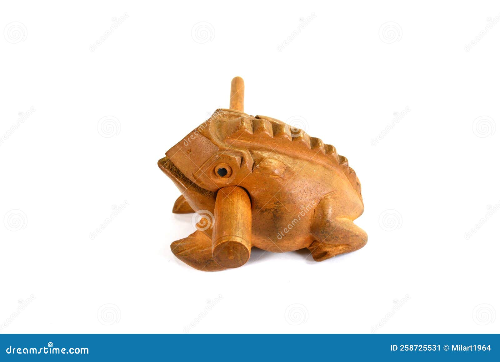 Sapo De Madeira Artesanal Isolado Em Branco Imagem de Stock - Imagem de ...