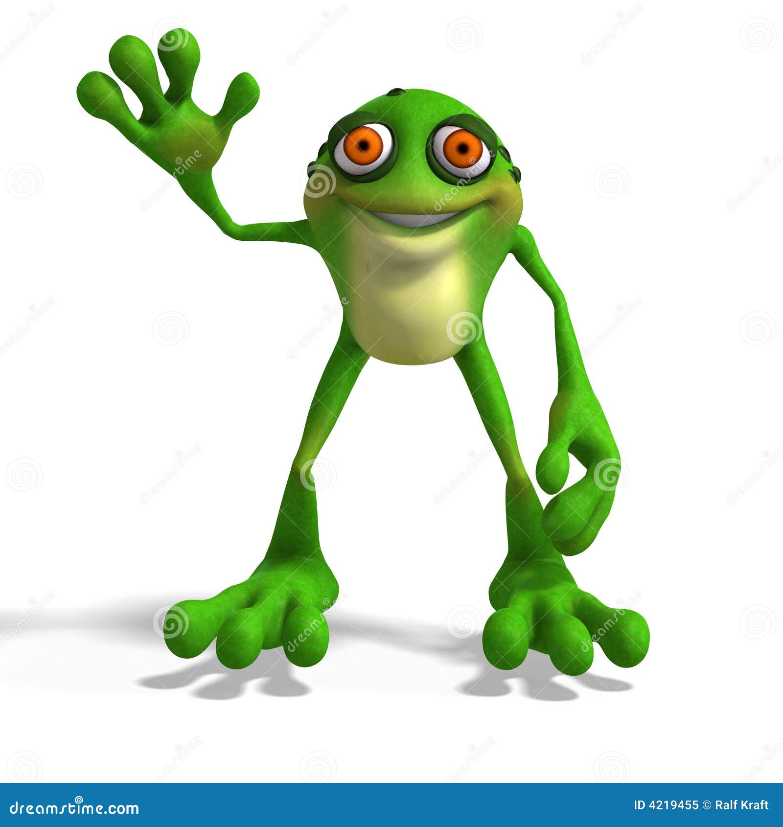 Sapo loco stock de ilustración. Ilustración de tuitear - 4219455