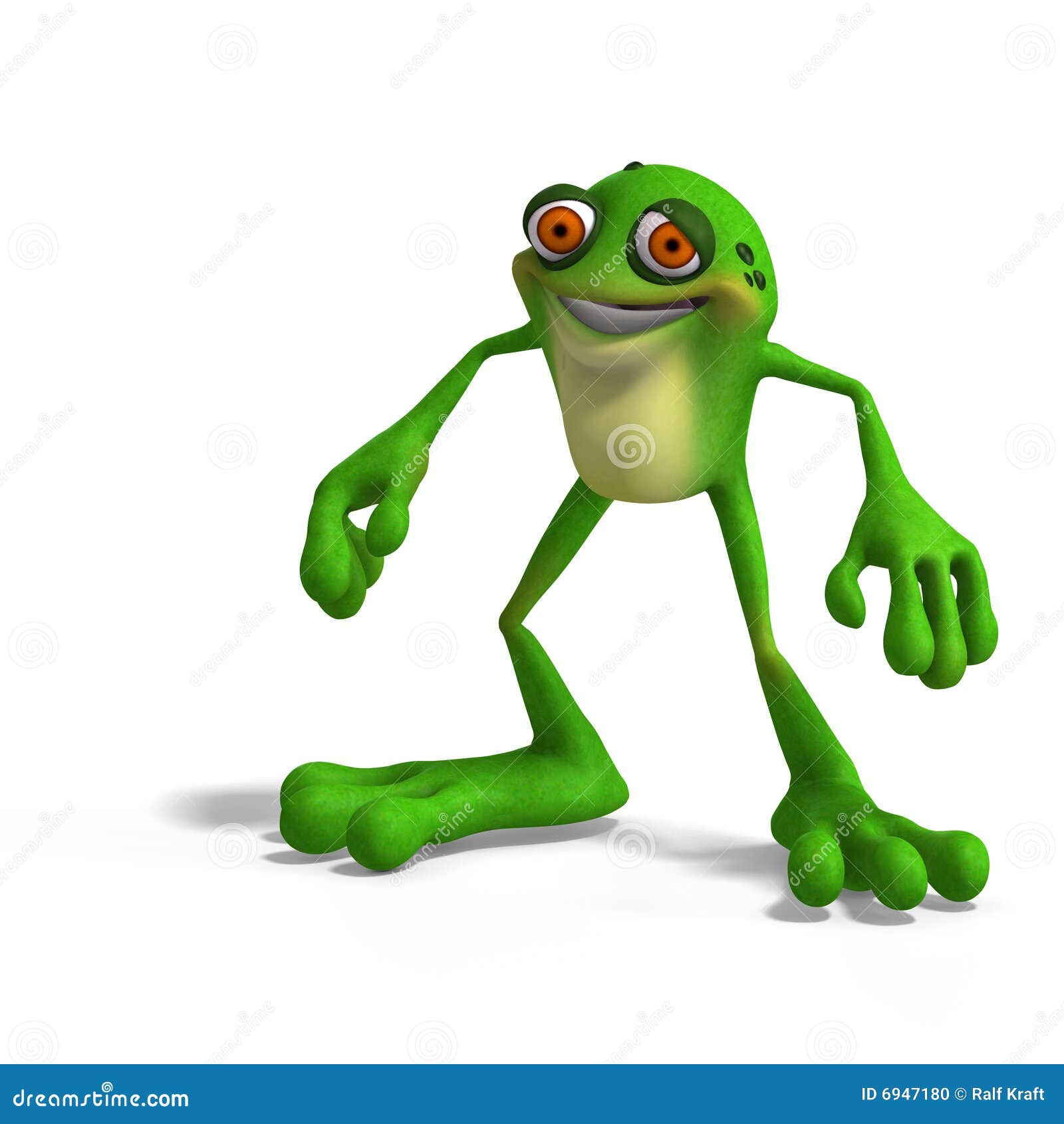 Sapo loco stock de ilustración. Ilustración de reptil - 6947180