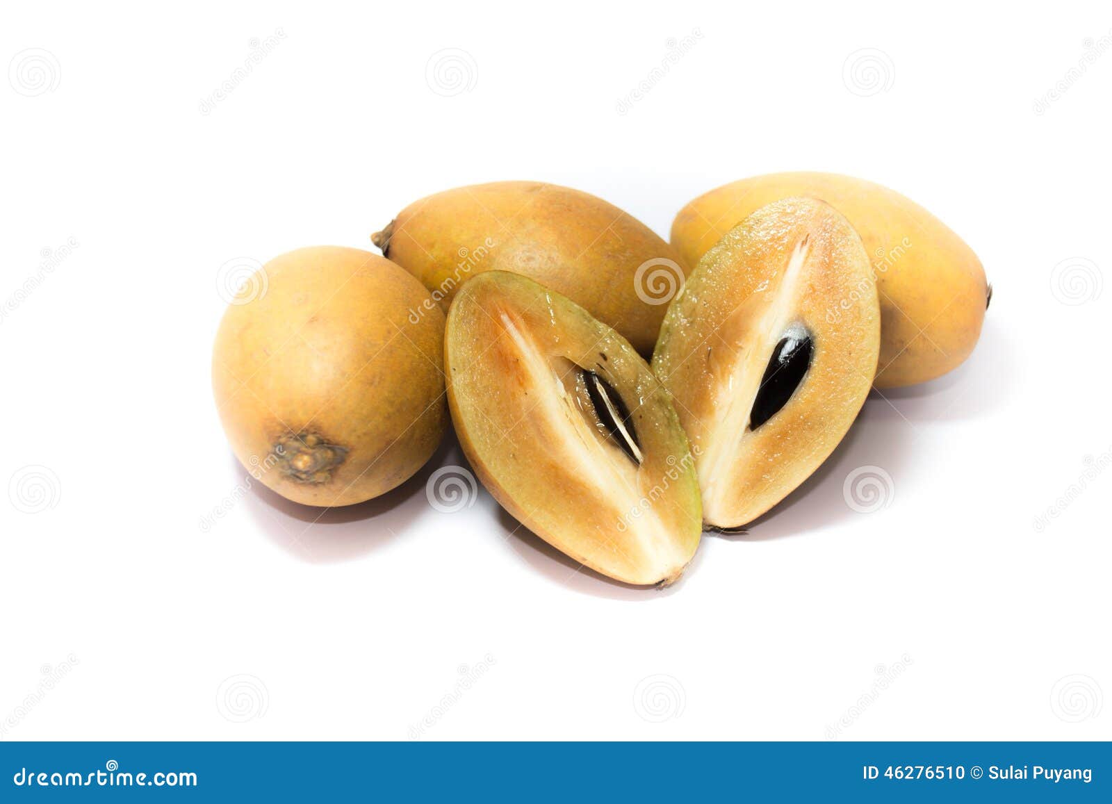 Sapodilla editorial image. Image of pigment, black, sweet - 46276510