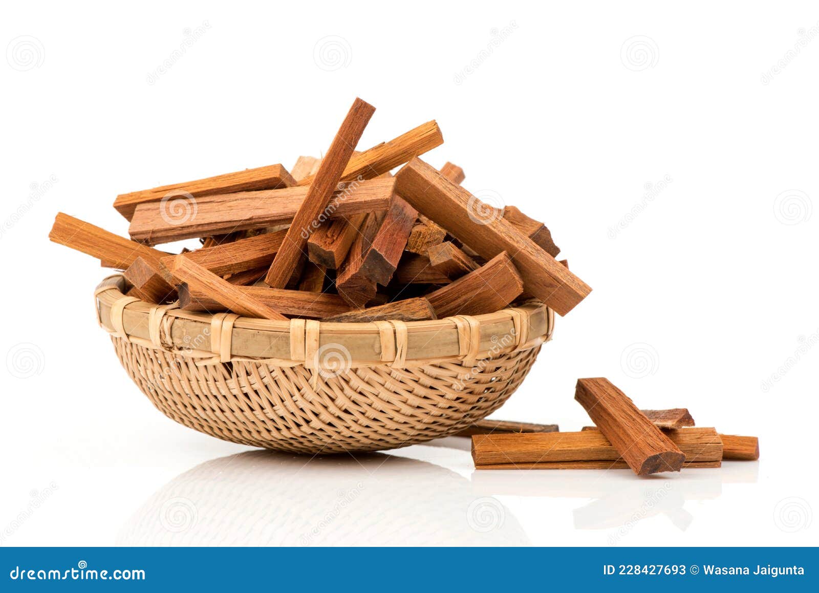 Sappan ,sappan Tree,caesalpinia Sappan, Wood Isolated on White ...