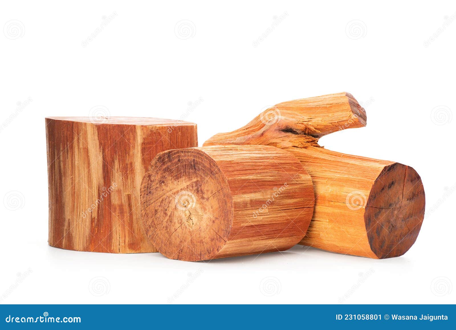 Sappan ,sappan Tree,caesalpinia Sappan, Wood Isolated on White ...