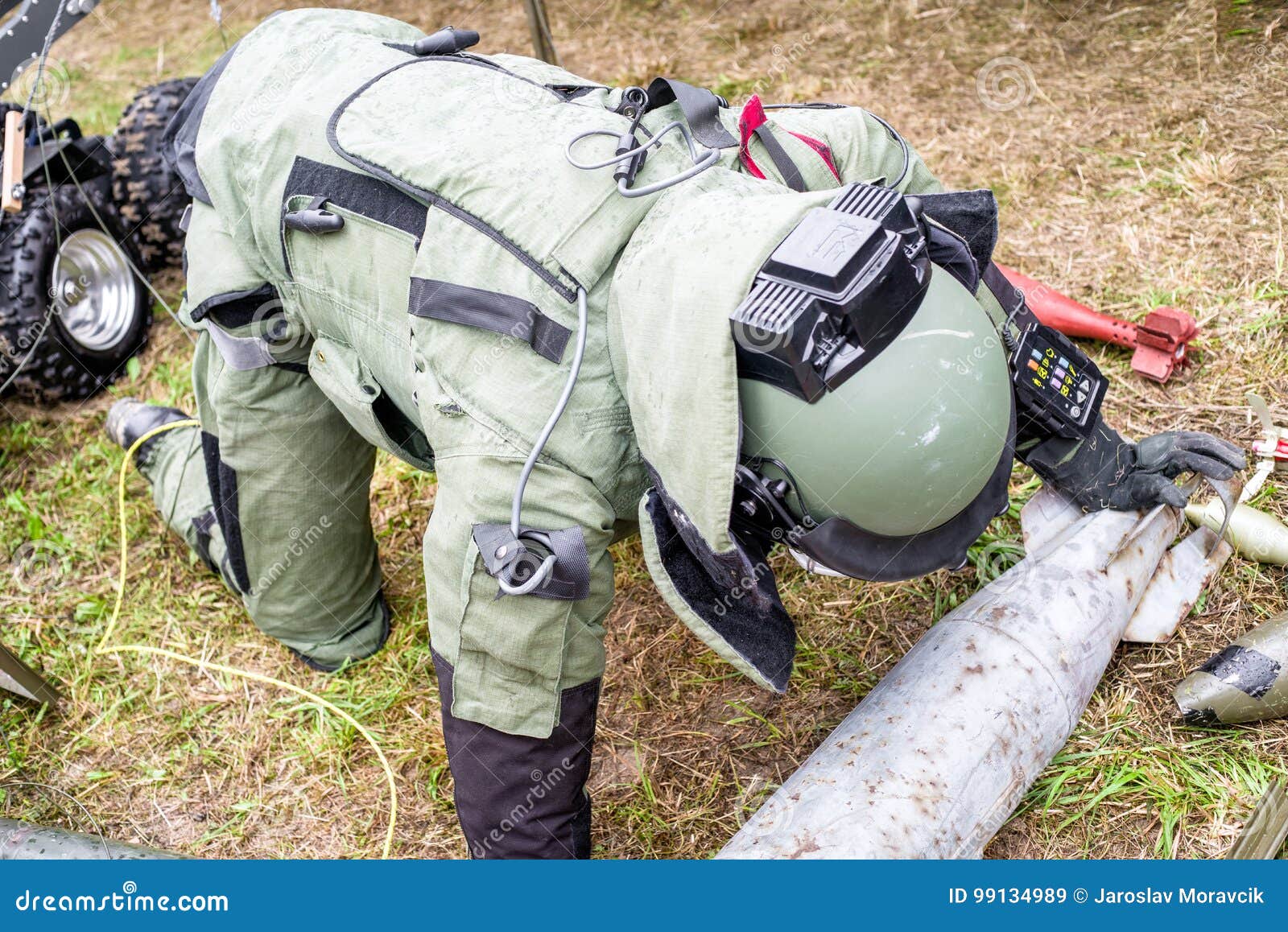 Sapper. Bomb suite stock image. Image of police, protection - 99134989