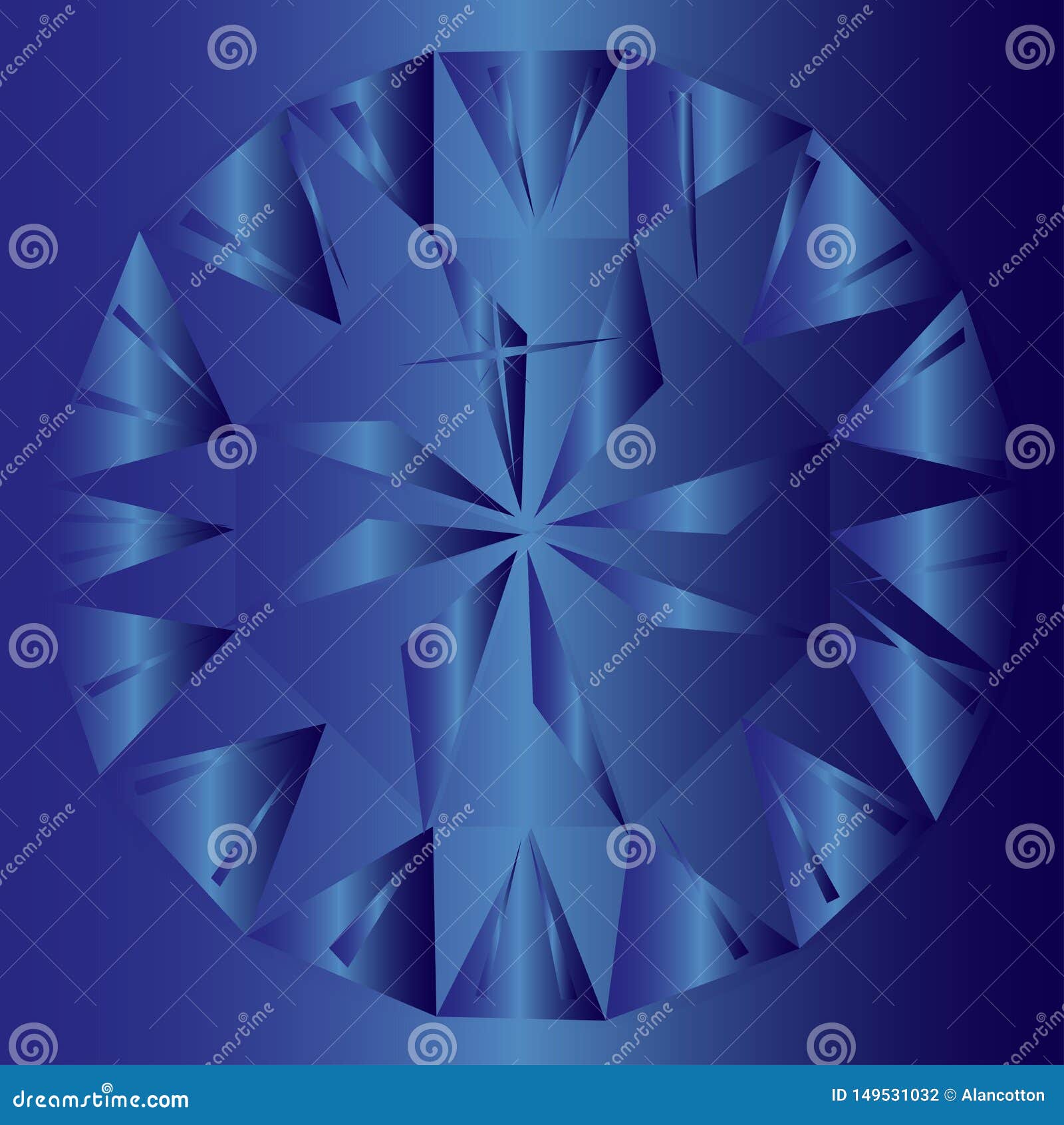 Sapphire Blue Background stock vector. Illustration of drawing - 149531032