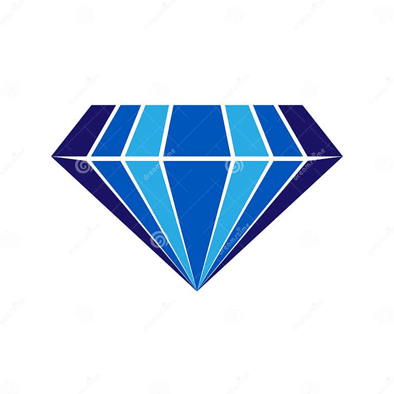 Sapphire vector logo stock vector. Illustration of vector - 129626075