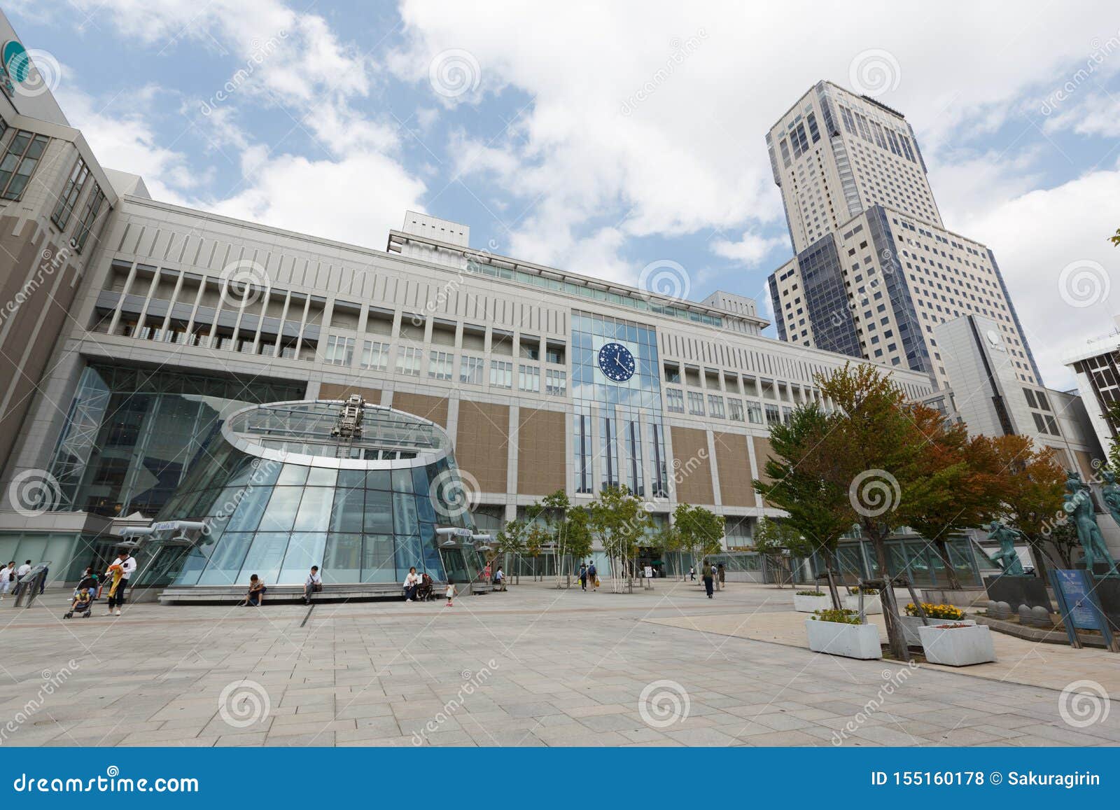 Sapporo Station, Hokkaido, Japan Editorial Stock Photo - Image of japan ...