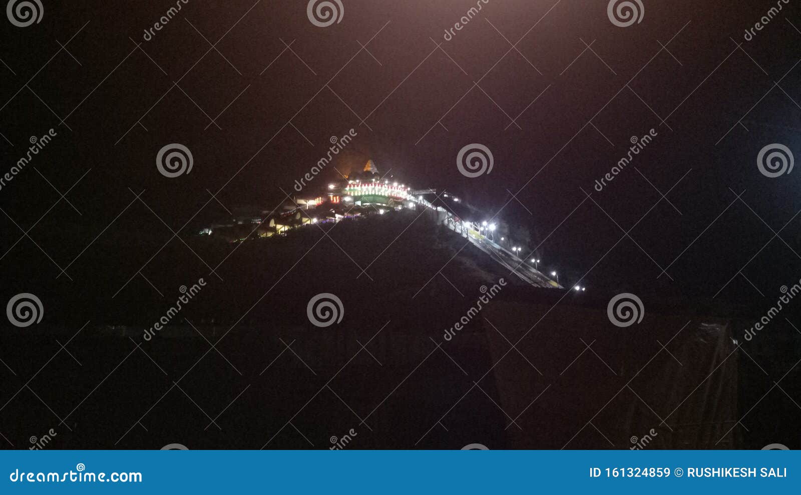 Saptsrungi Devi Vani Temple in India Editorial Stock Image - Image of ...