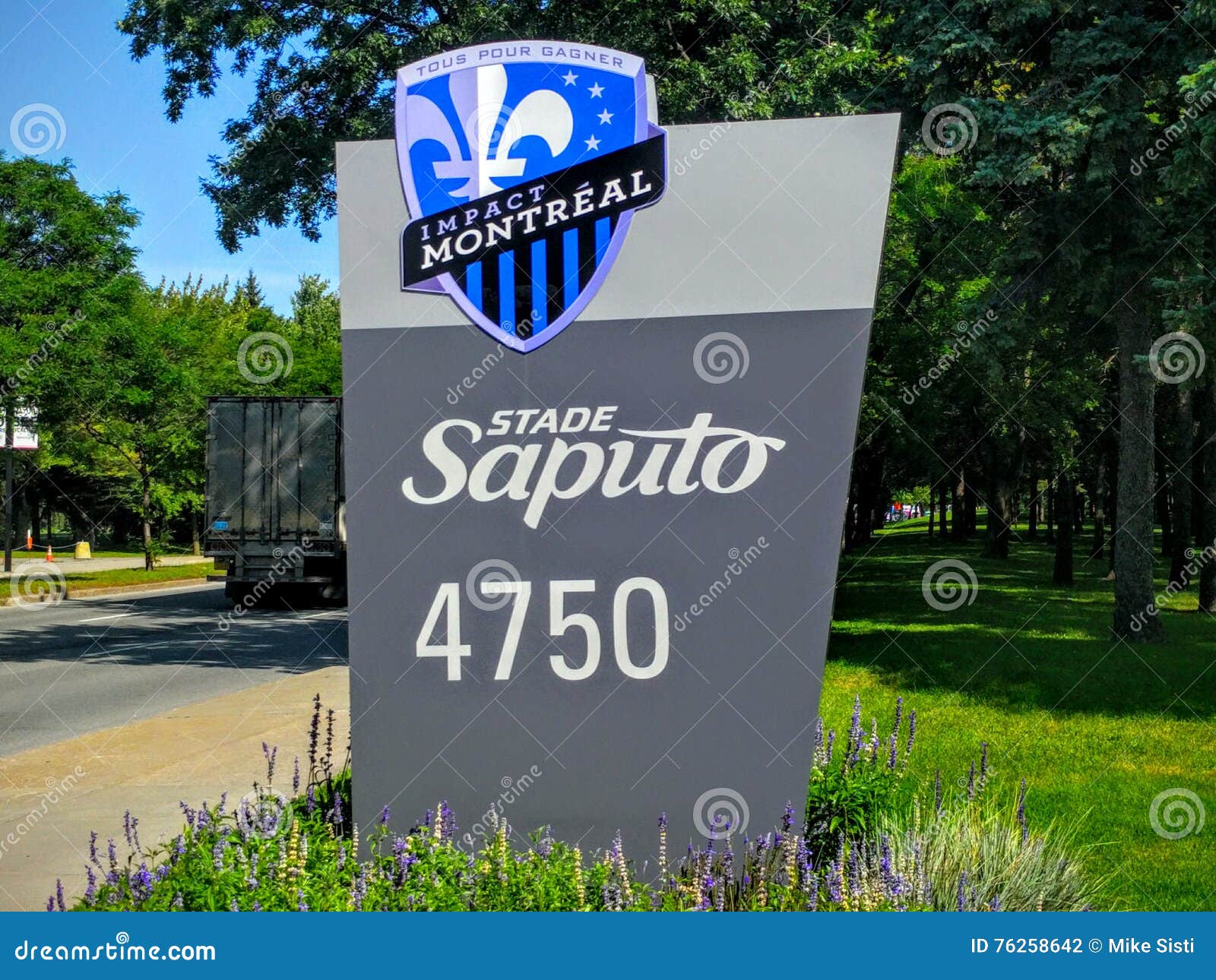 The Saputo Stadium of Montreal Impact of Canada Editorial Photography ...