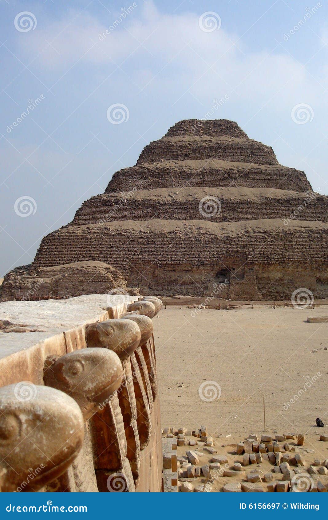 Saqqara pyramid Egypt stock image. Image of sakkara, djoser - 6156697