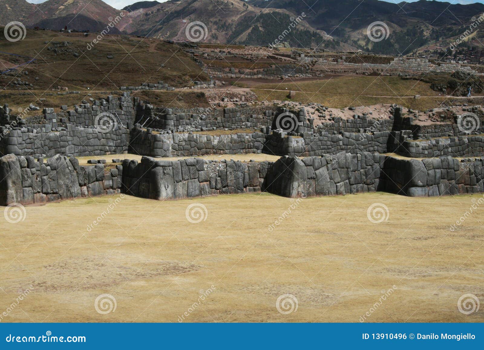 Saqsaywaman walls stock photo. Image of incas, cusco - 13910496