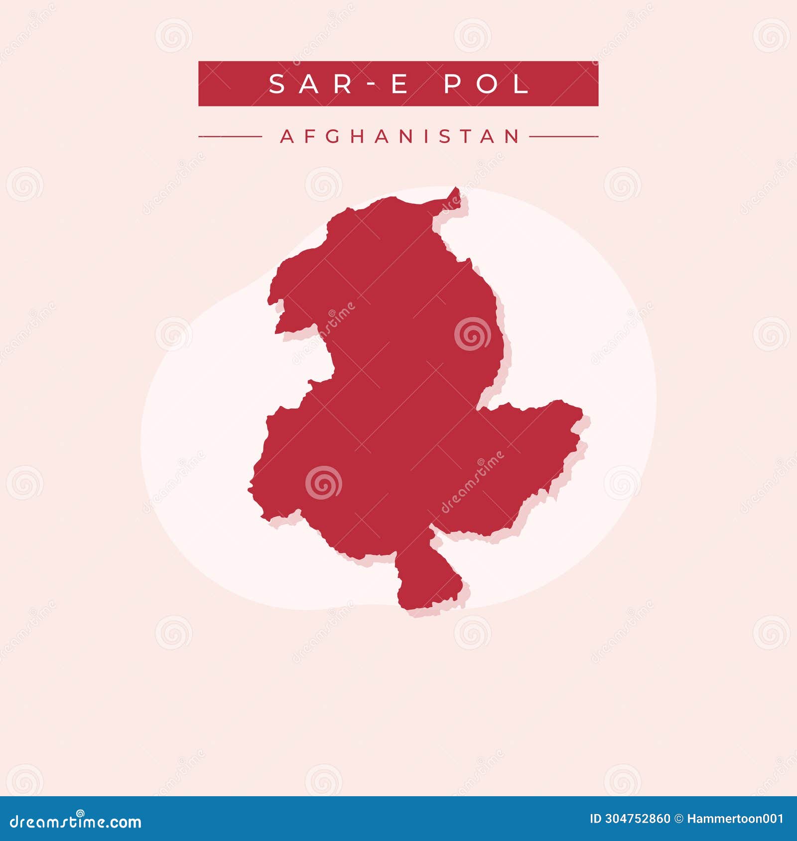 Vector Illustration Vector of Sar-e Pol Map Afghanistan Stock Vector ...