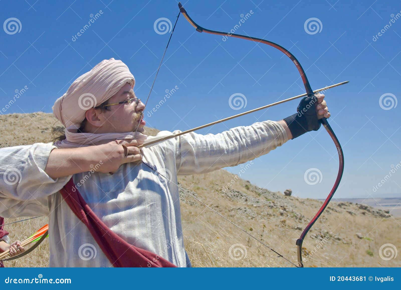 Saracen aiming editorial photo. Image of field, mail - 20443681