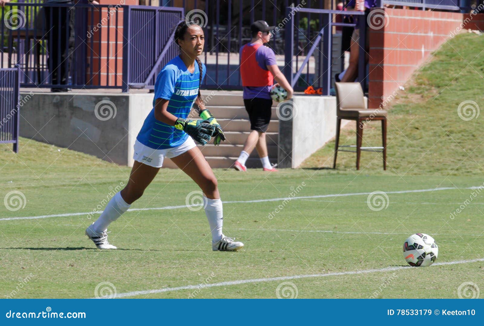 #1 Sarah Davis redaktionelles stockbild. Bild von torhüter - 78533179