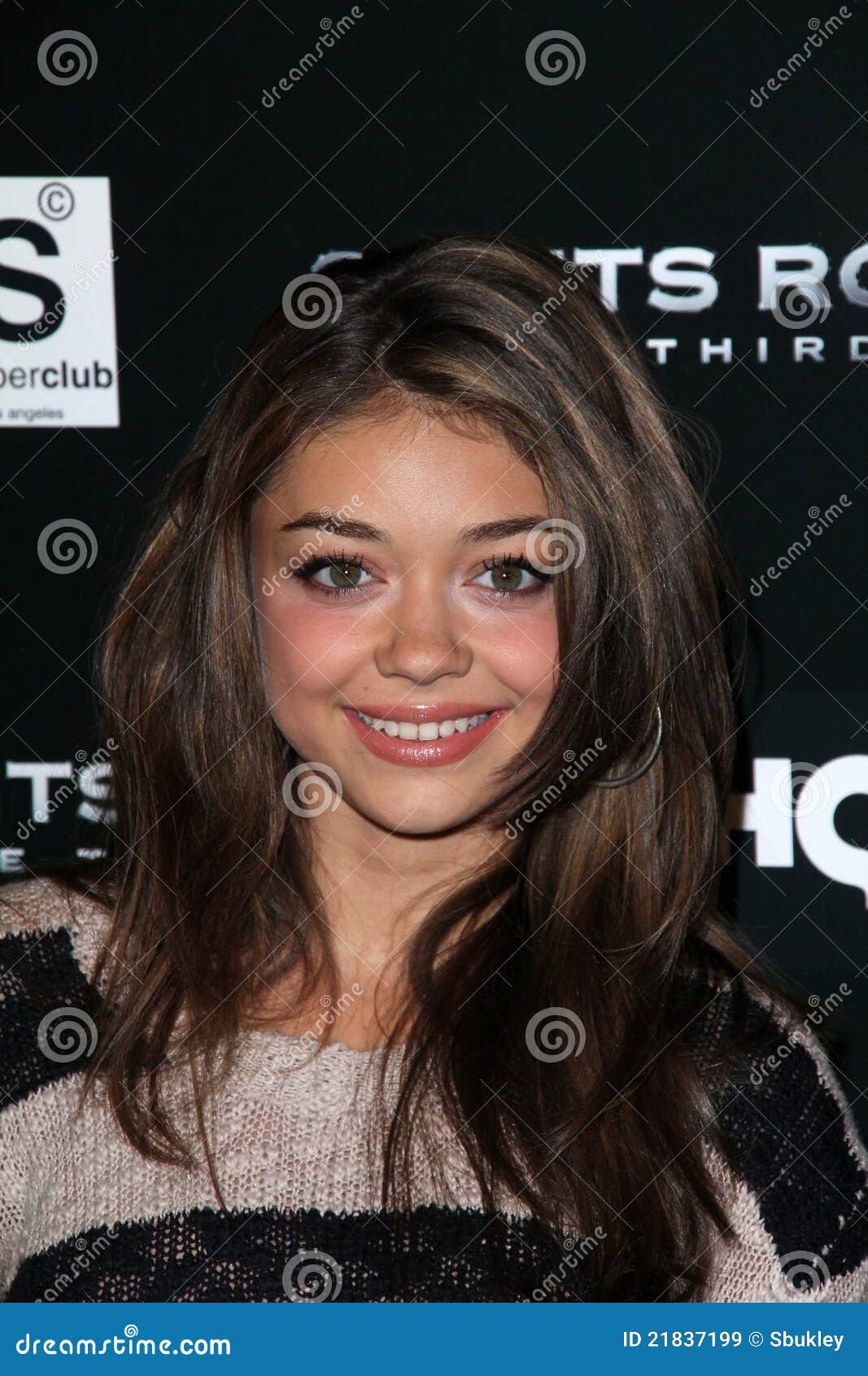 Sarah Hyland editorial stock image. Image of third, saints - 21837199